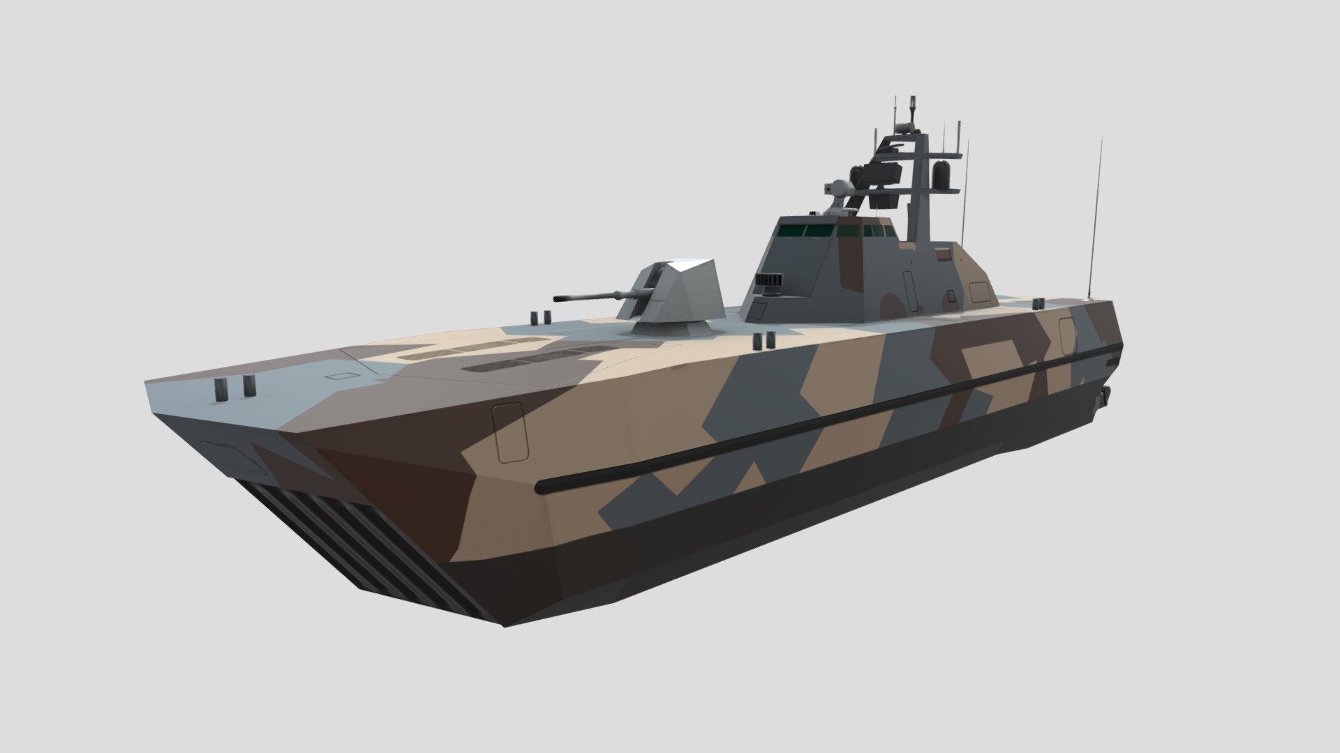 Skjold-class corvette - Download Free 3D model by Yakudami [53981a7 ...