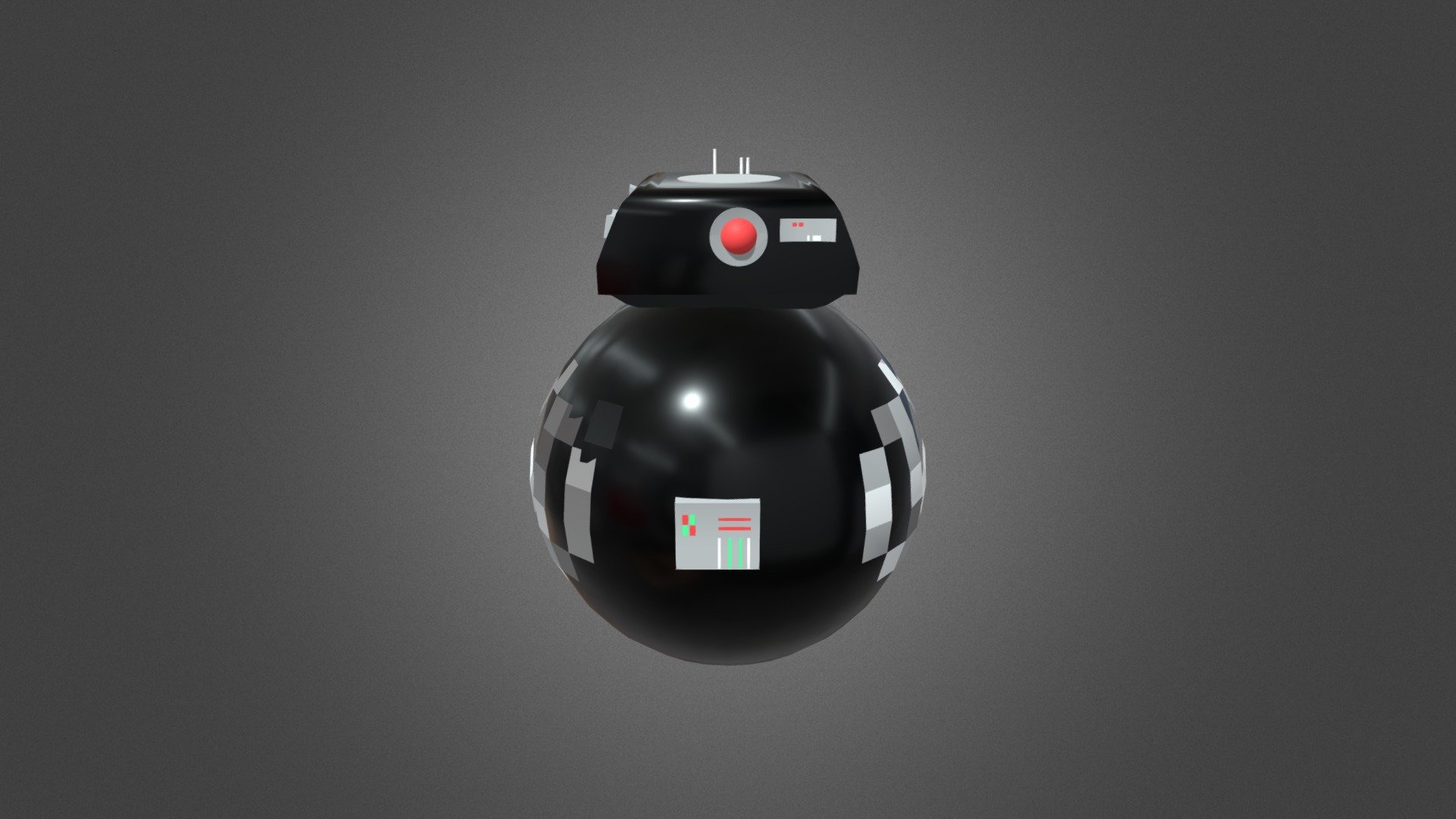 BB9-E Low Poly - 3D model by DenisVasilica [539999c] - Sketchfab