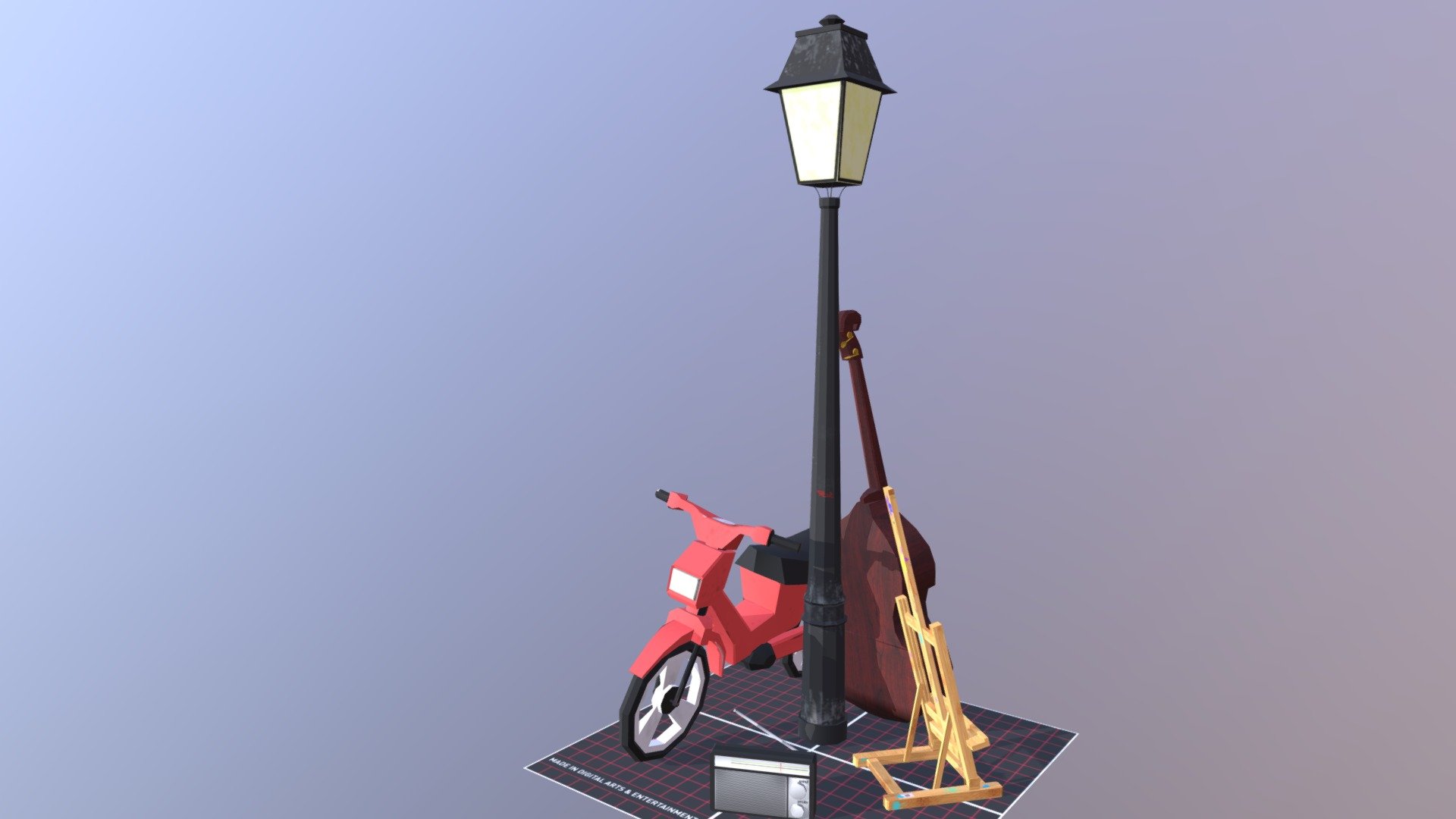 5 Simple Props (Low Poly) - 3D model by arthurdejonghe [5399af8 ...