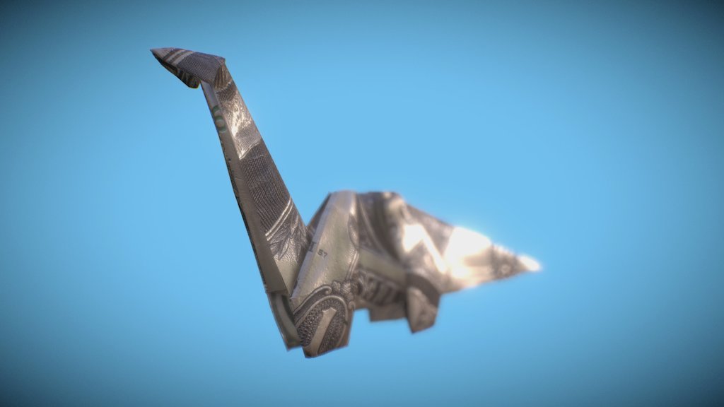 Origami - A 3D model collection by Jorge Vásquez Pérez (@yorchnet ...
