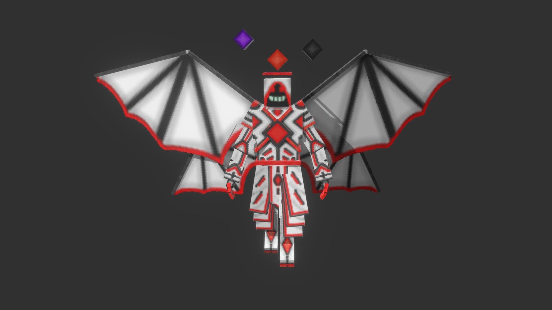 Corrupted Angel - 3D model by Anesteva Miru (@anesteva_miru) [539c122 ...