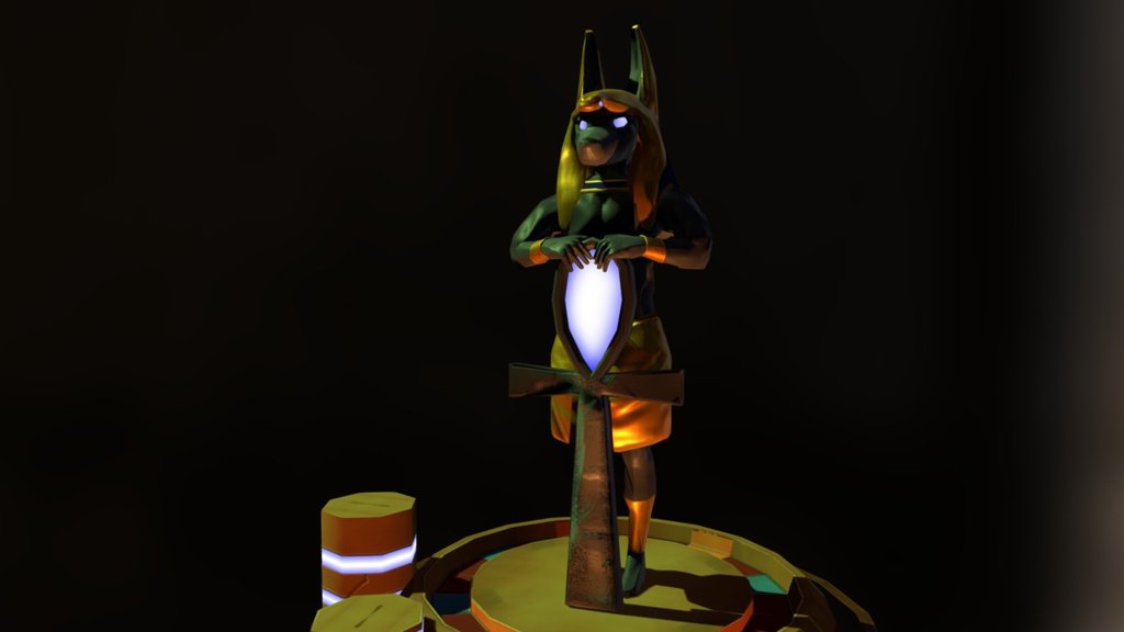 ANUBIS - MOBA Nexus Tower - 3D model by DubiousD [539c39b] - Sketchfab