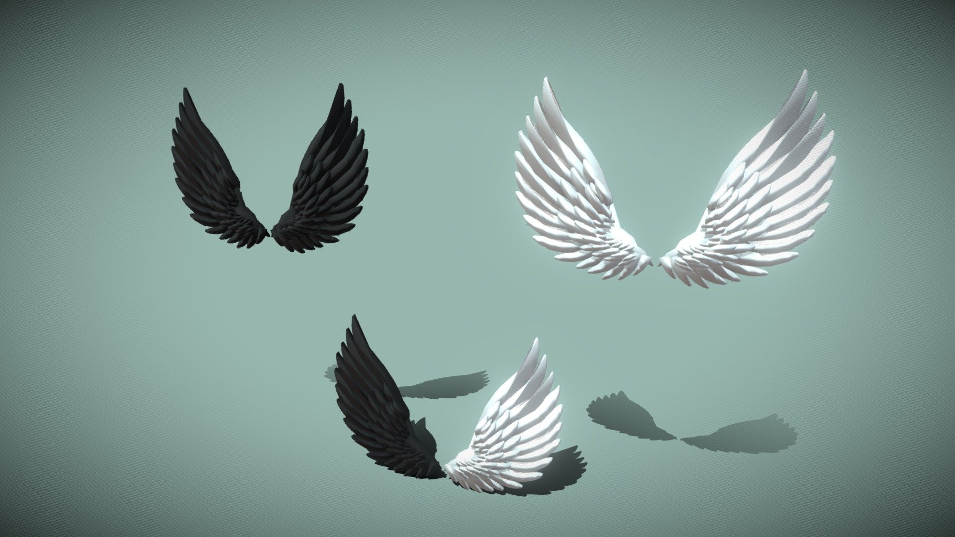 Wings - Buy Royalty Free 3D model by LIGHT KING (@LIGHT_KING303 ...