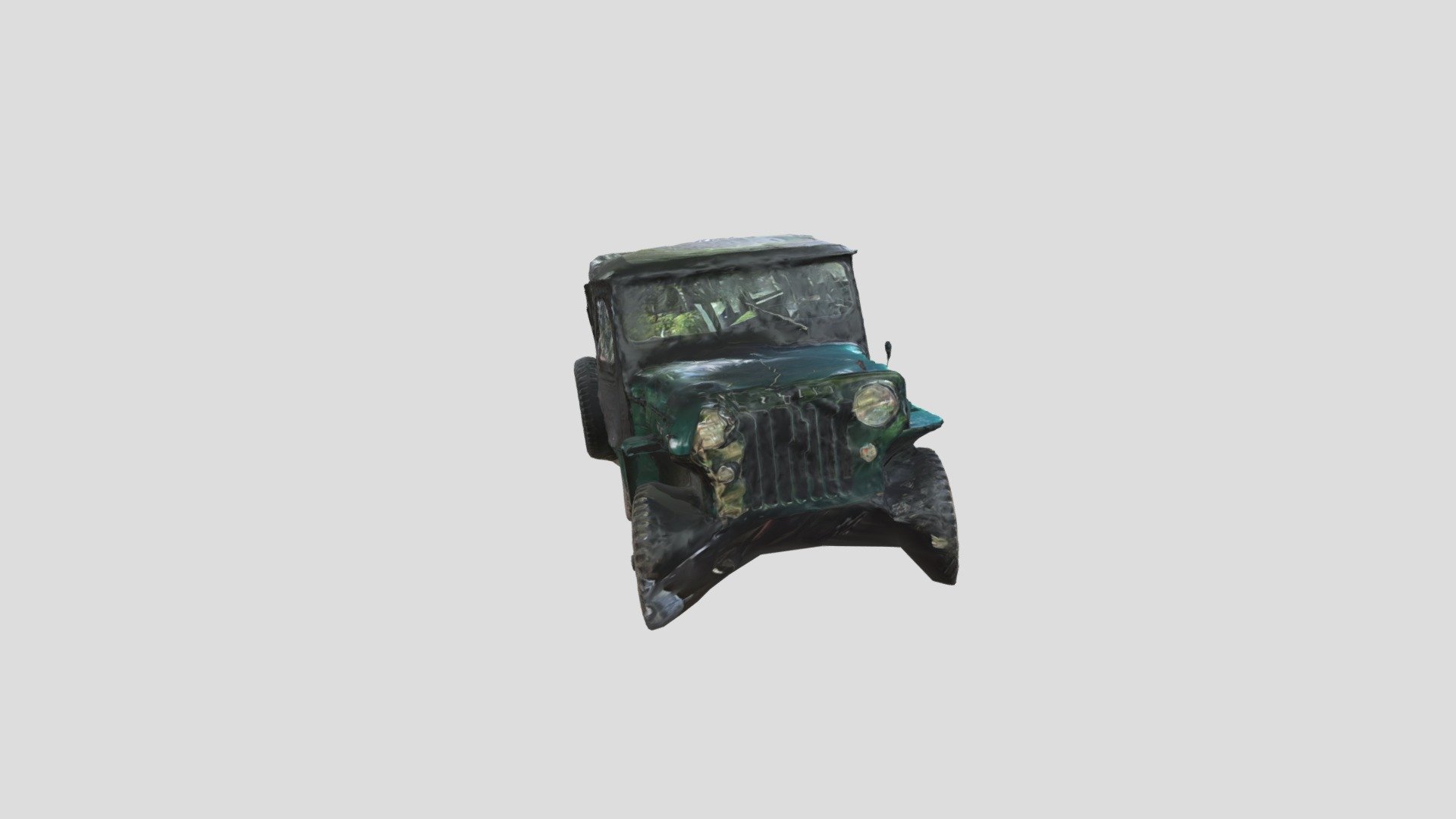 Willy Jeep - Download Free 3D model by JanSteinhauer [539dc2e] - Sketchfab