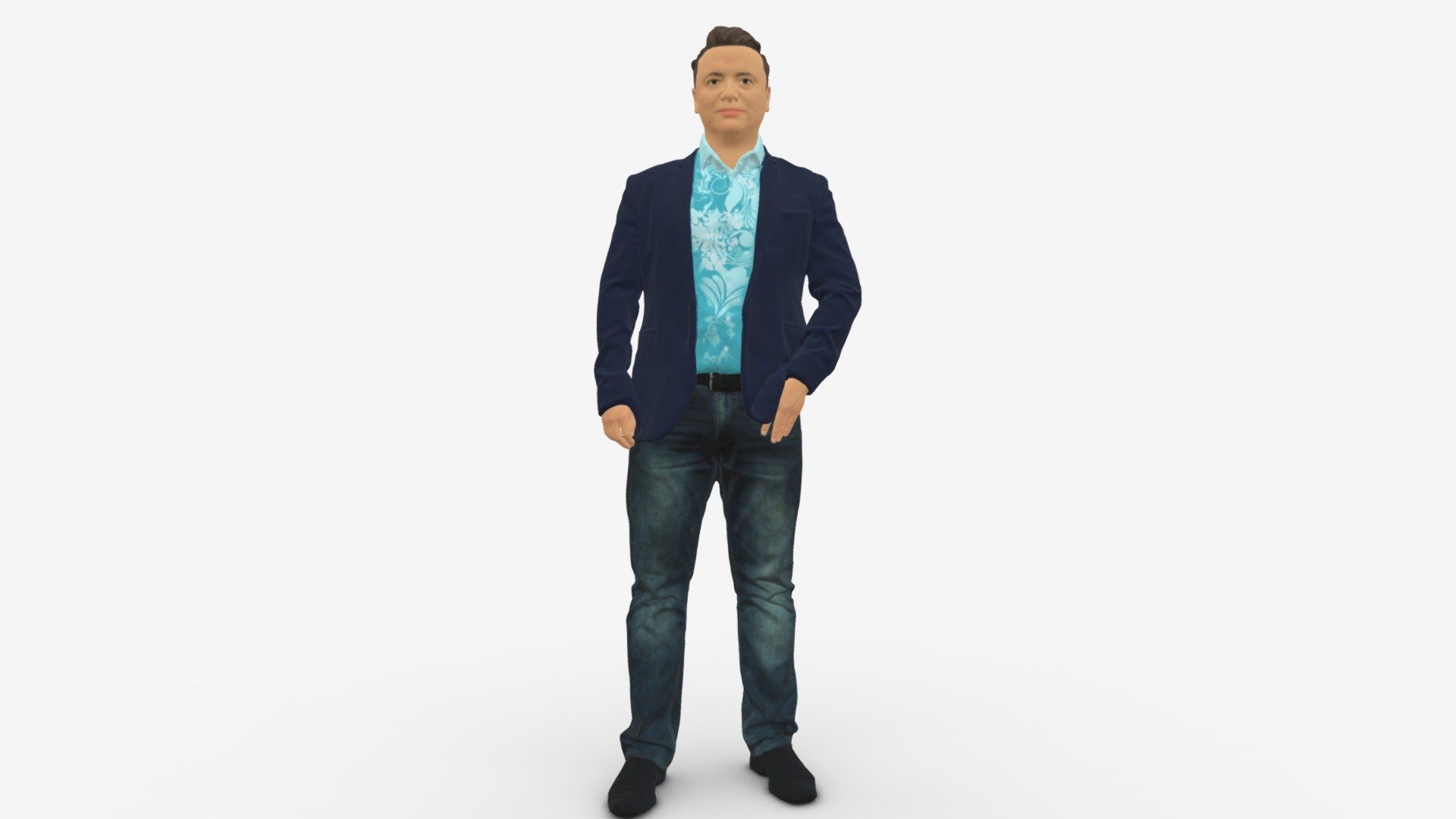 Cool Jeans Man 0422 - Buy Royalty Free 3D model by 3DFarm [539e0e6 ...