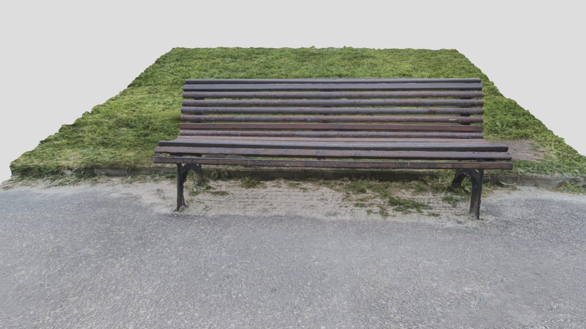 Park bench scan - Buy Royalty Free 3D model by Miguel Bandera ...