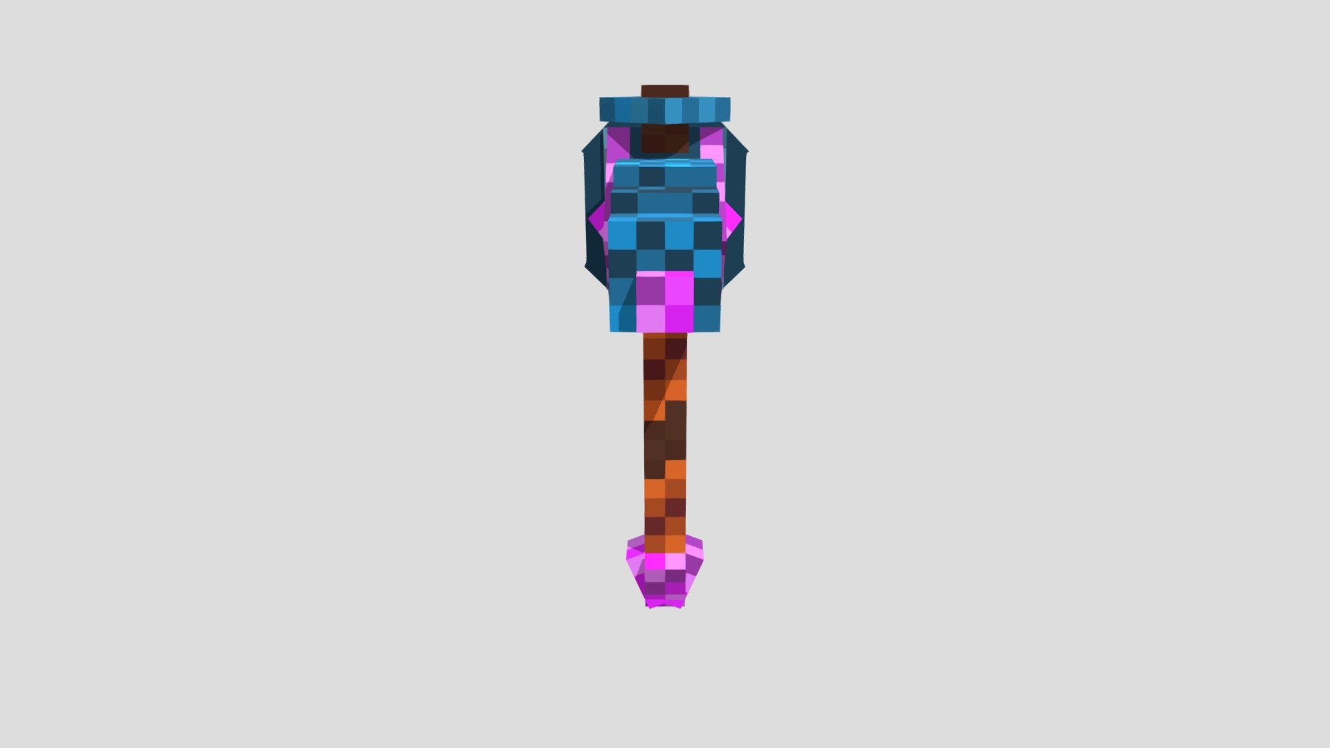 Diamond hammer - Download Free 3D model by margaux_kane [539fdf7 ...