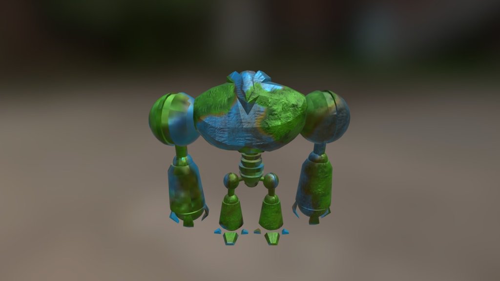 Jungle Robot - 3D model by gracebelt [53a1940] - Sketchfab