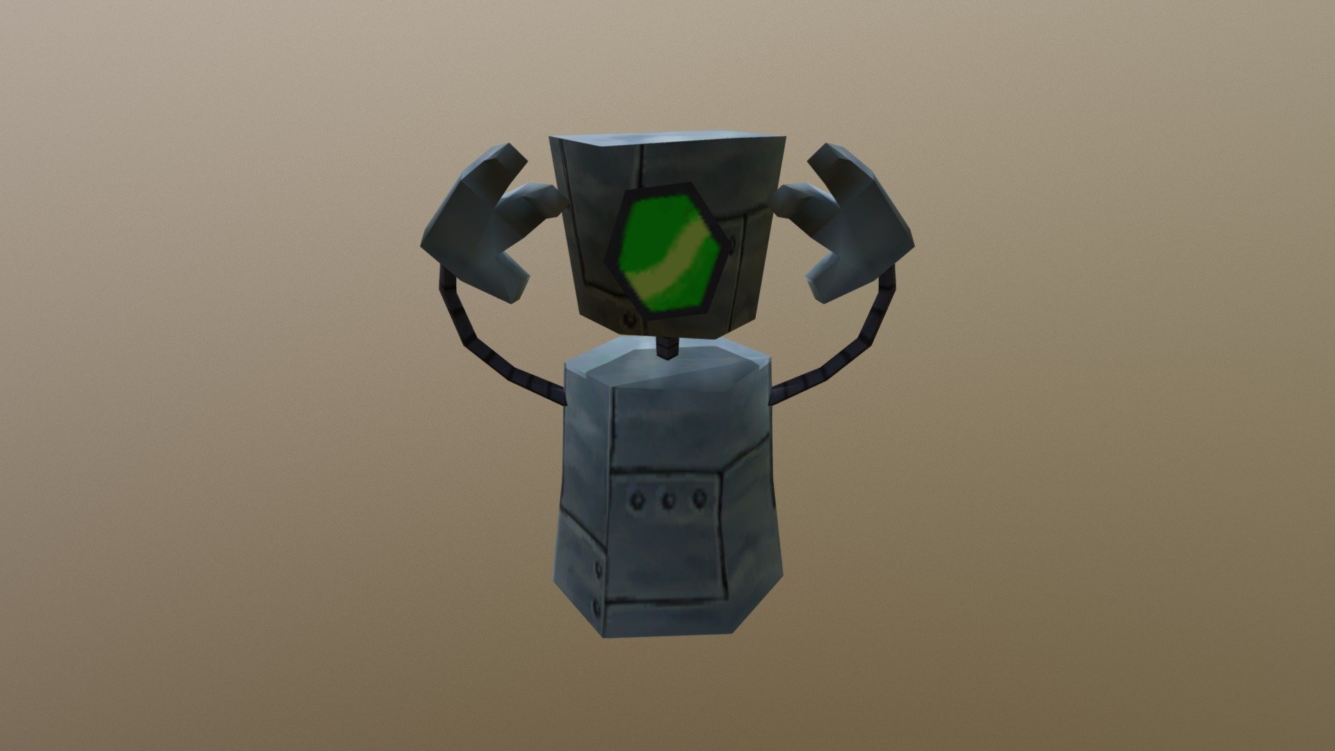 Battle For Bikini Bottom Robots - Bzzt Bot - Download Free 3D model by ...