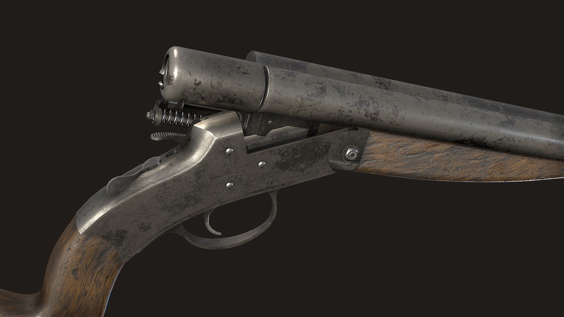 Rifle Alofs Reloading - 3D model by showbabls [53a41d5] - Sketchfab