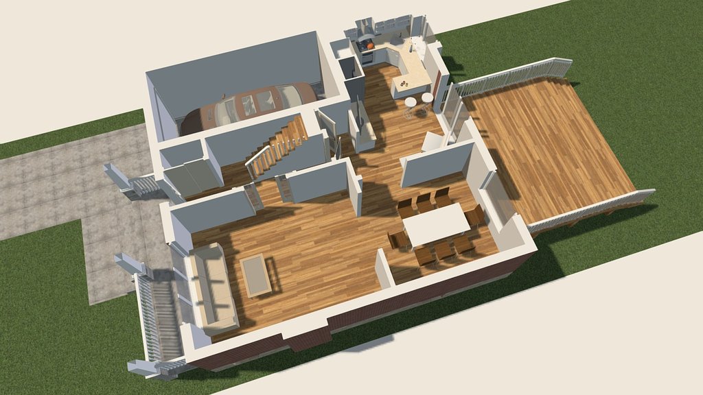 09-41 Ground Floor Opt4 06052016 - 3D model by Cadaxx Design (@cadaxx ...