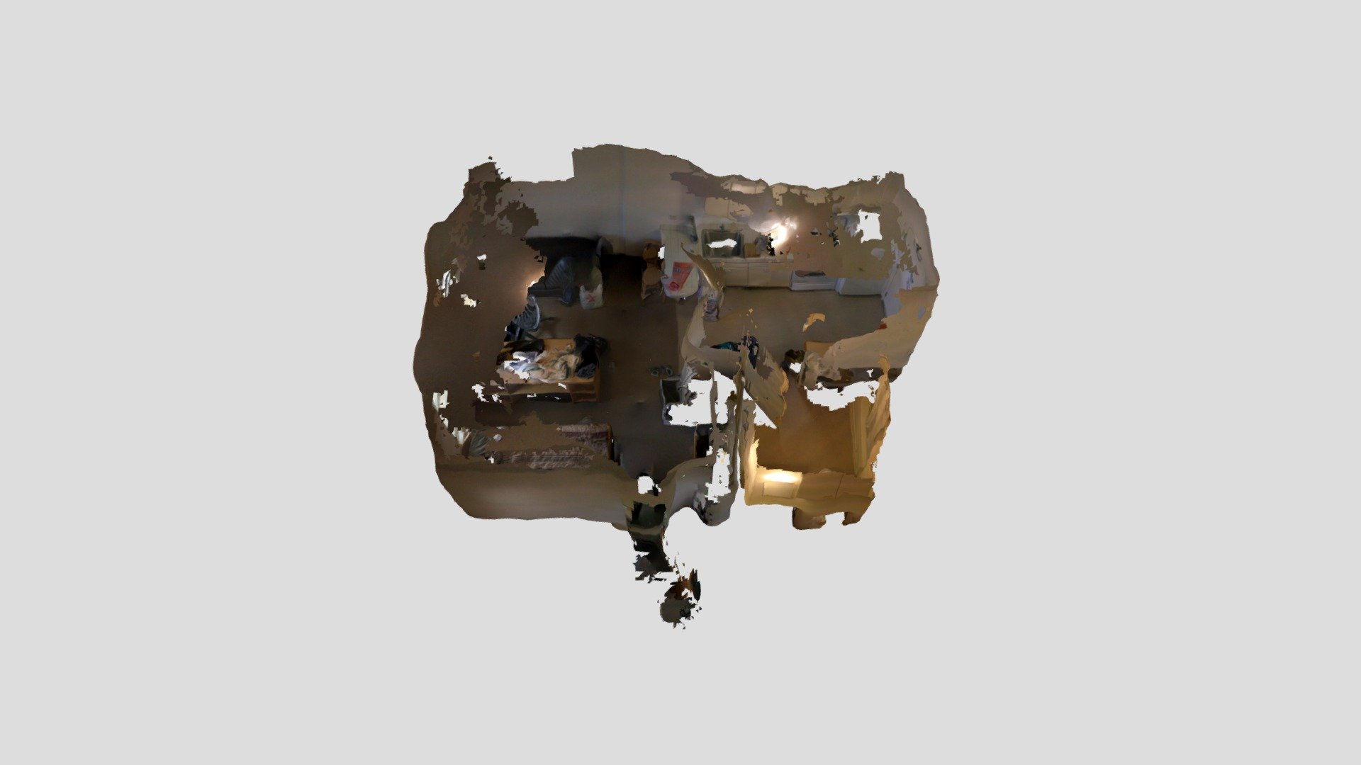 ScanNet Scene0761_00, VisFusion Reconstruction - Download Free 3D model ...