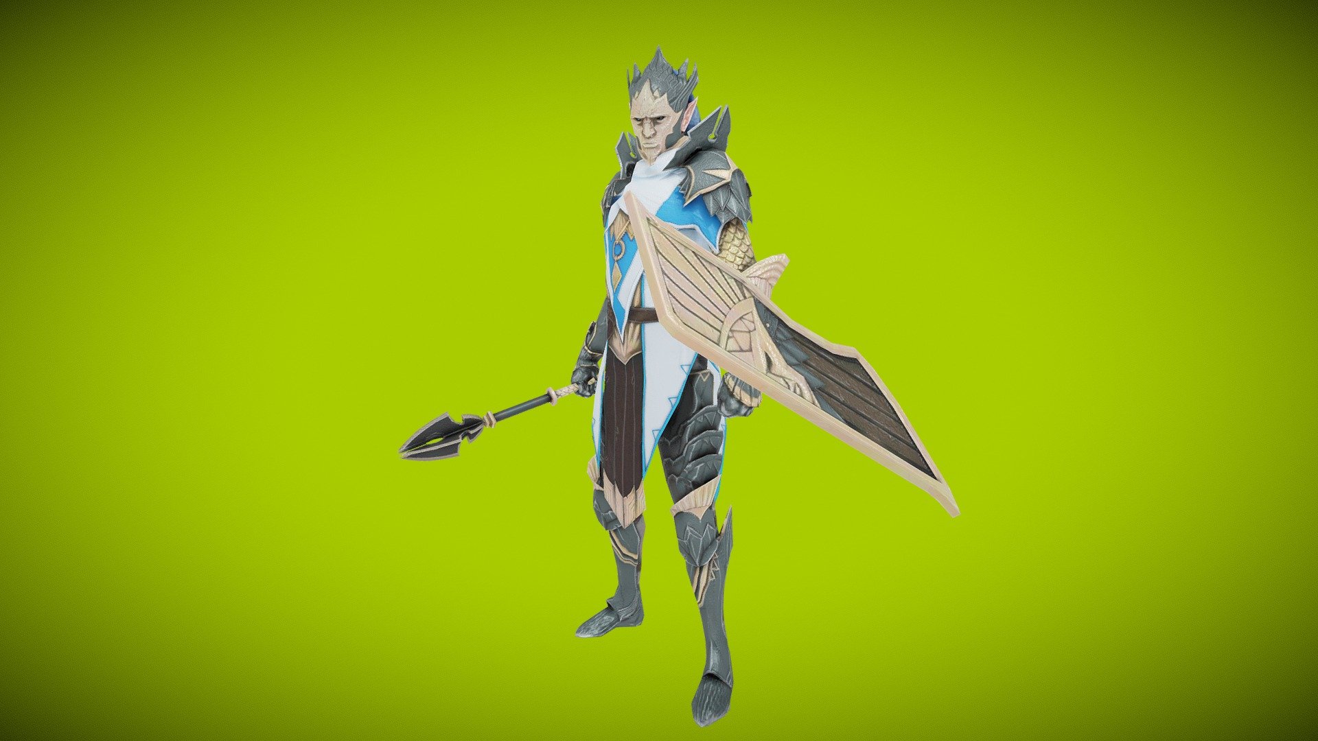Masked Elf - Buy Royalty Free 3D model by Luna Studio (@StudioLuna ...