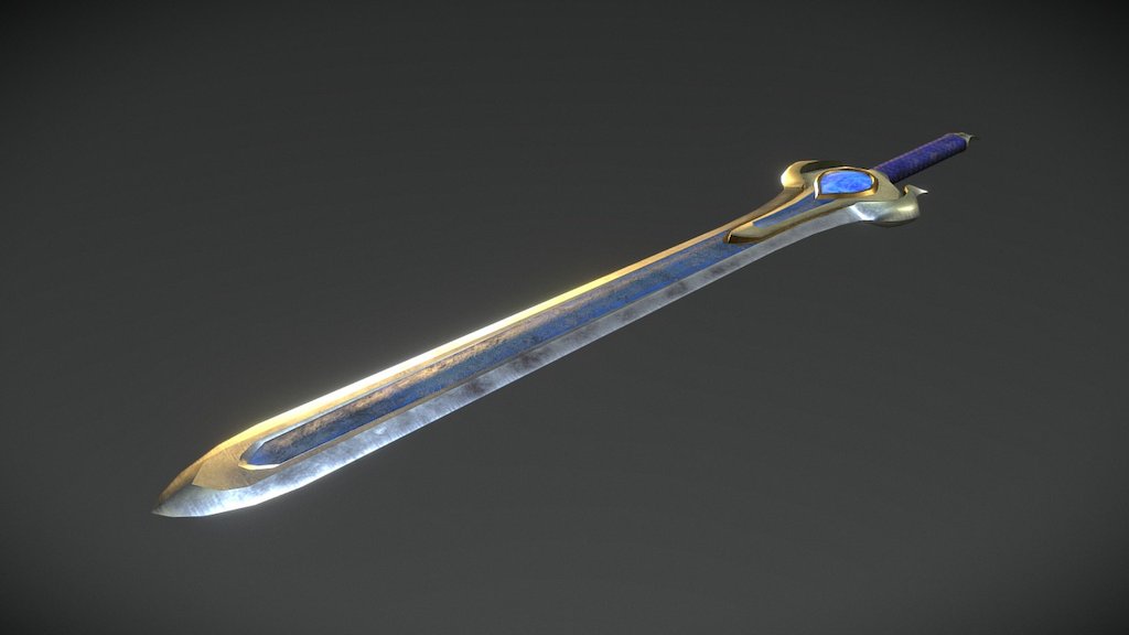 Enchanted Sword - Download Free 3D model by ArtByBradley [53a7e7d ...