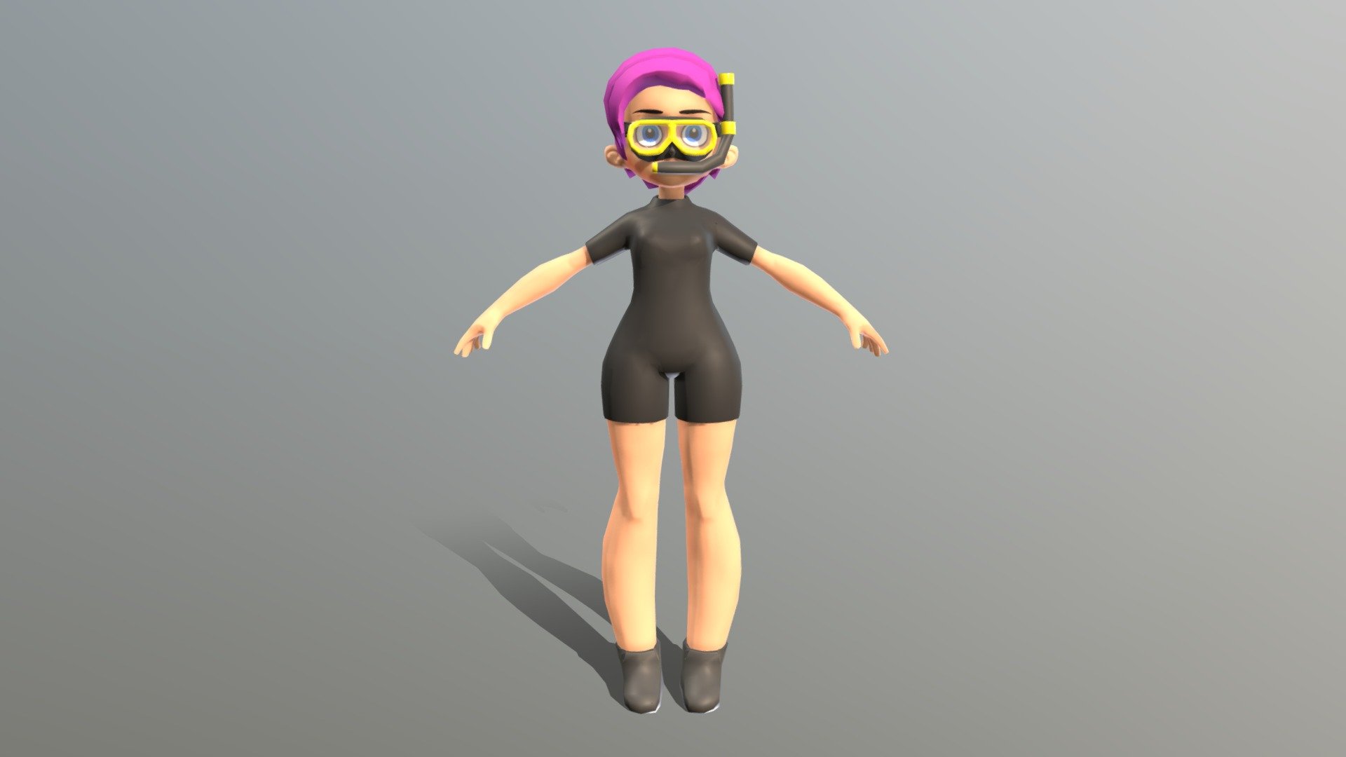 Sonia - diving suit - 3D model by Pholo (@Pholothe1) [53a9035] - Sketchfab