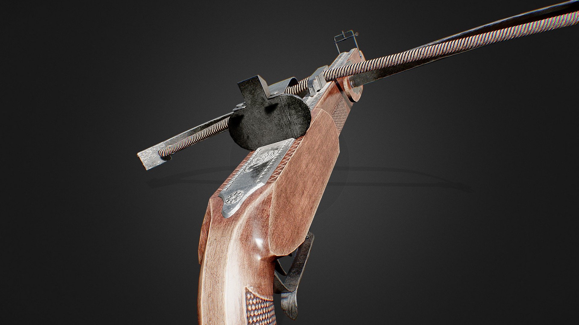 Crossbow_Pistol - 3D model by jjang [53a9498] - Sketchfab
