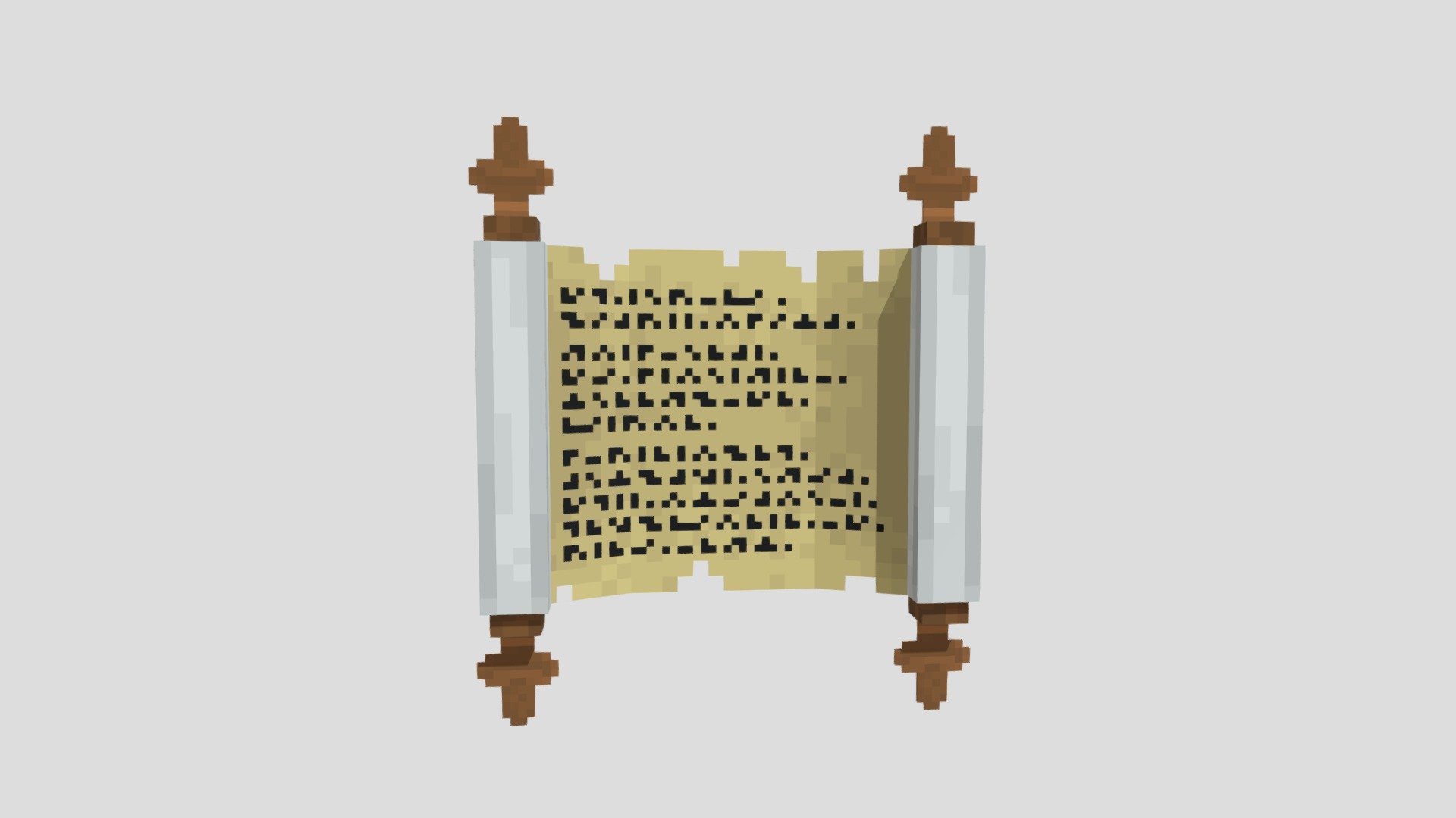 Mystical Scroll - 3D model by Wumbatt [53ab875] - Sketchfab