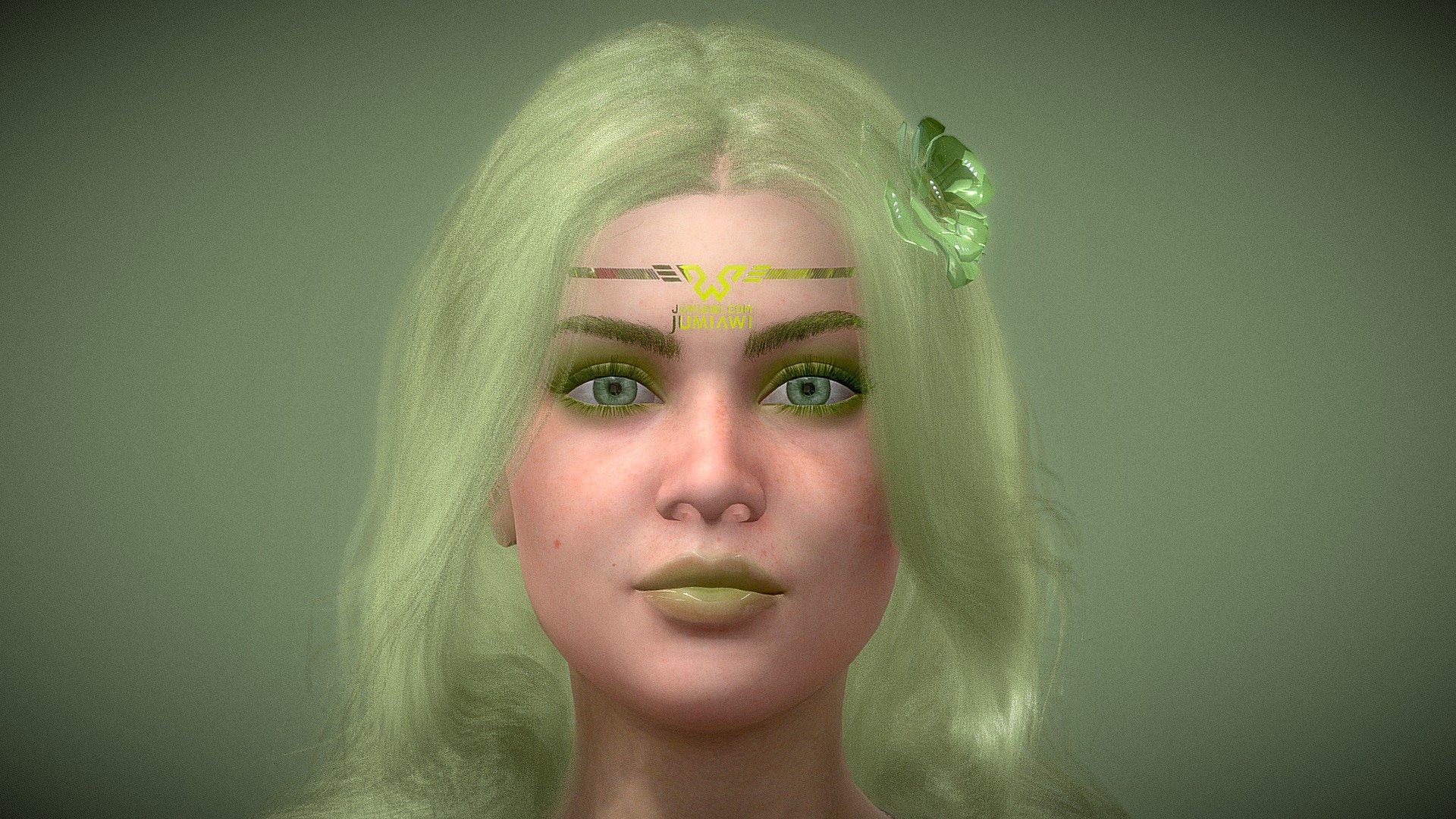 CHLOE Realistic Female 3D Model with Rigged Body - Buy Royalty Free 3D ...