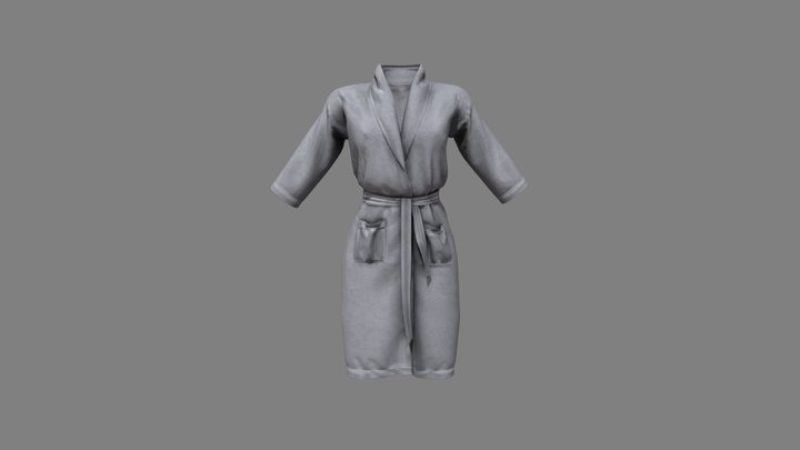 Bathrobe 3D models - Sketchfab