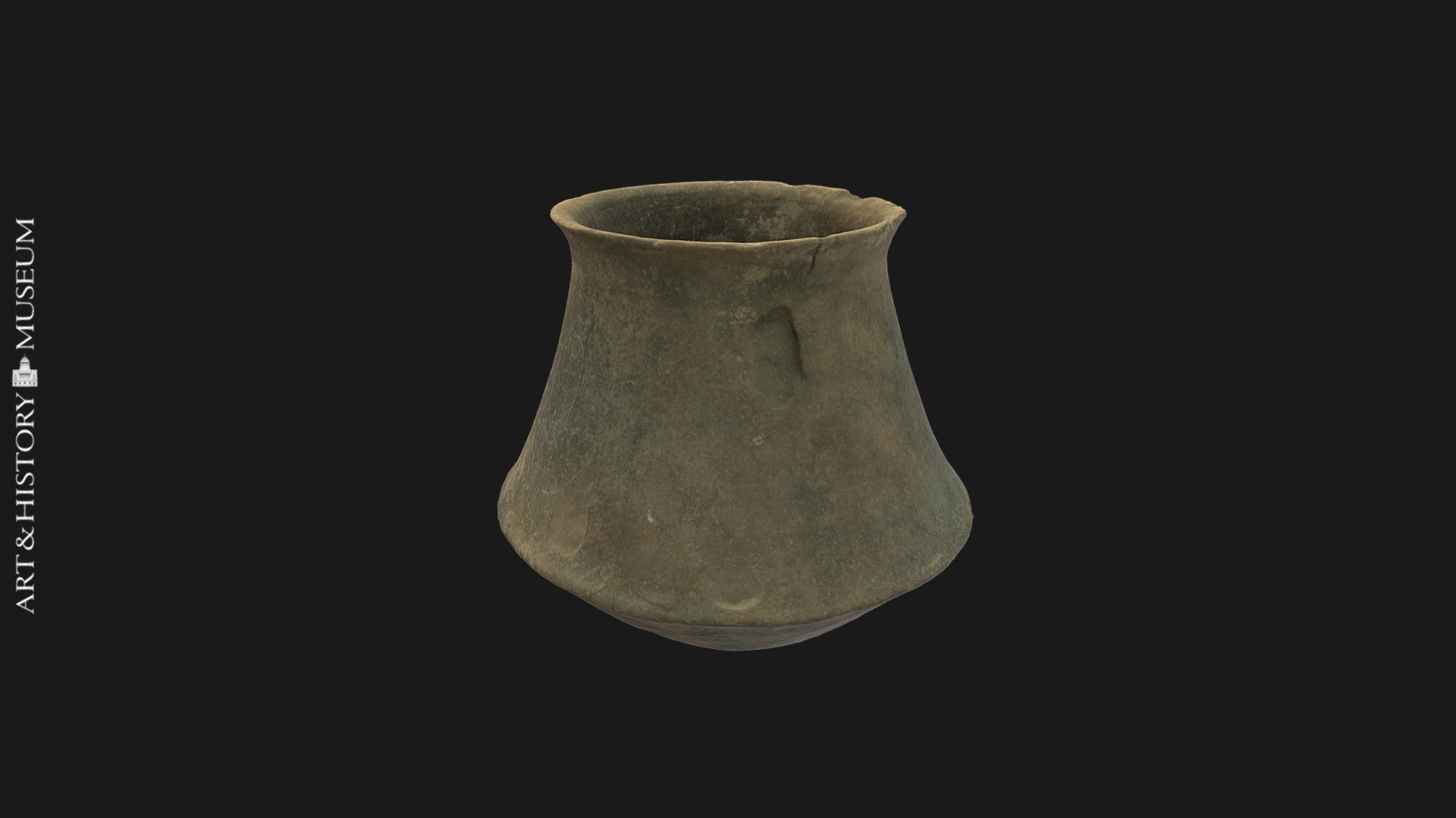 Carinated vase with flaring rim - PG.41.1.017 - Download Free 3D model ...