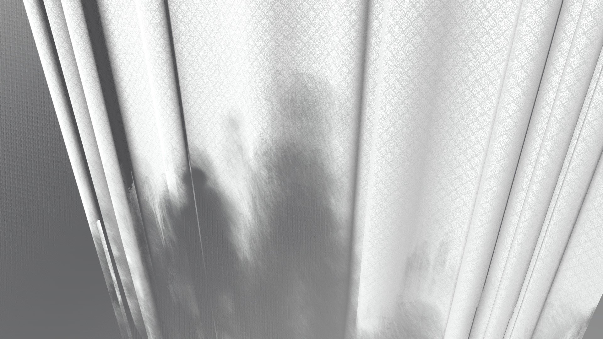 Damaged Big Curtain - 3D model by inescristina [53b21a4] - Sketchfab