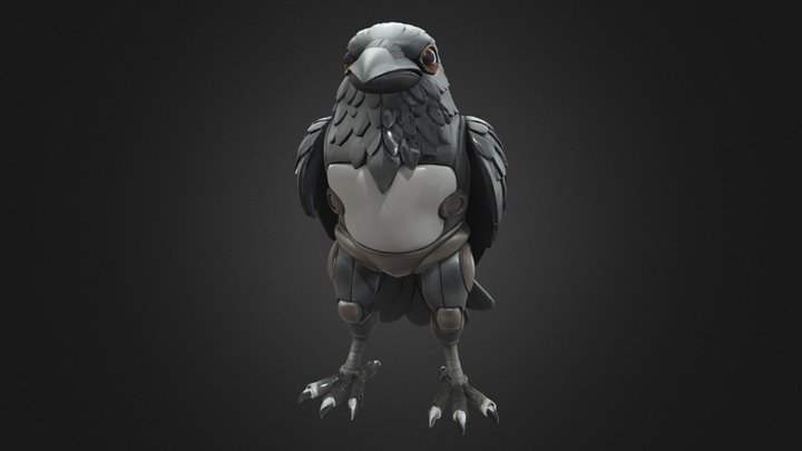 Raven 3D models - Sketchfab