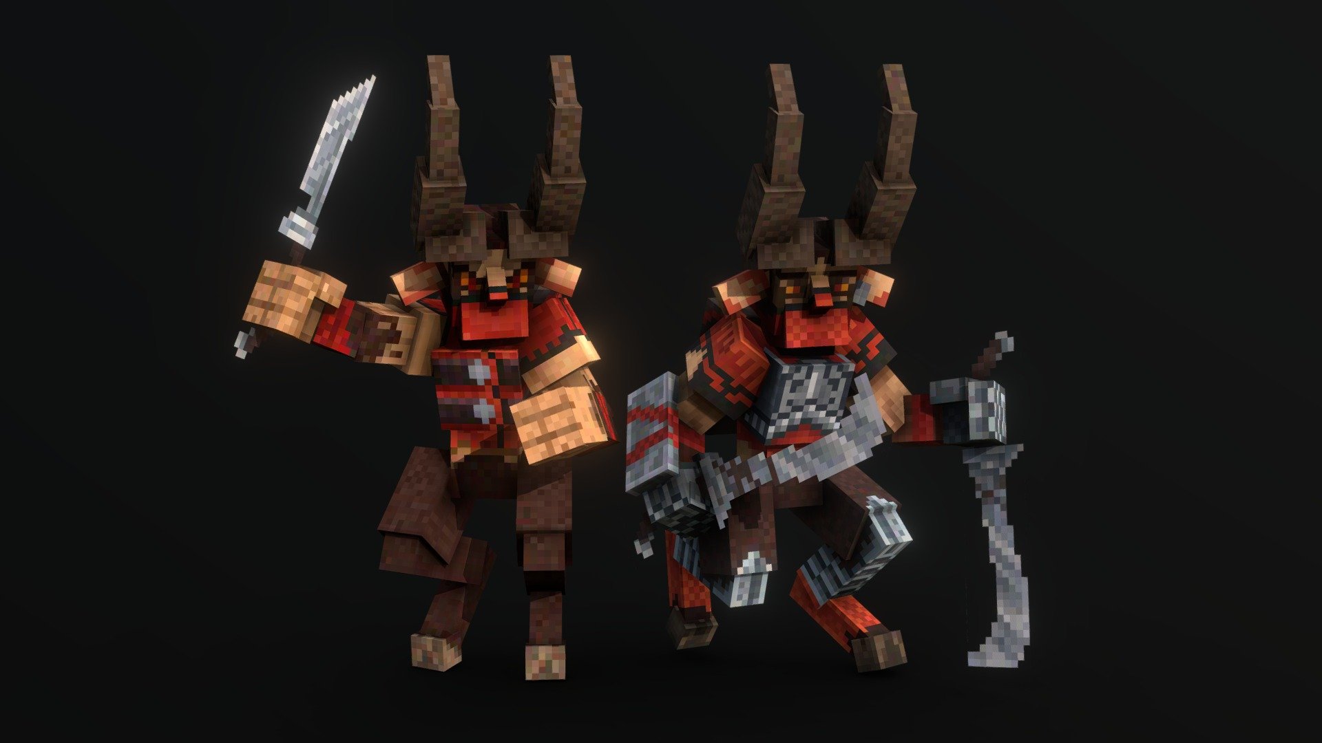 Satyr rogue - 3D model by _aetheris [53b4694] - Sketchfab