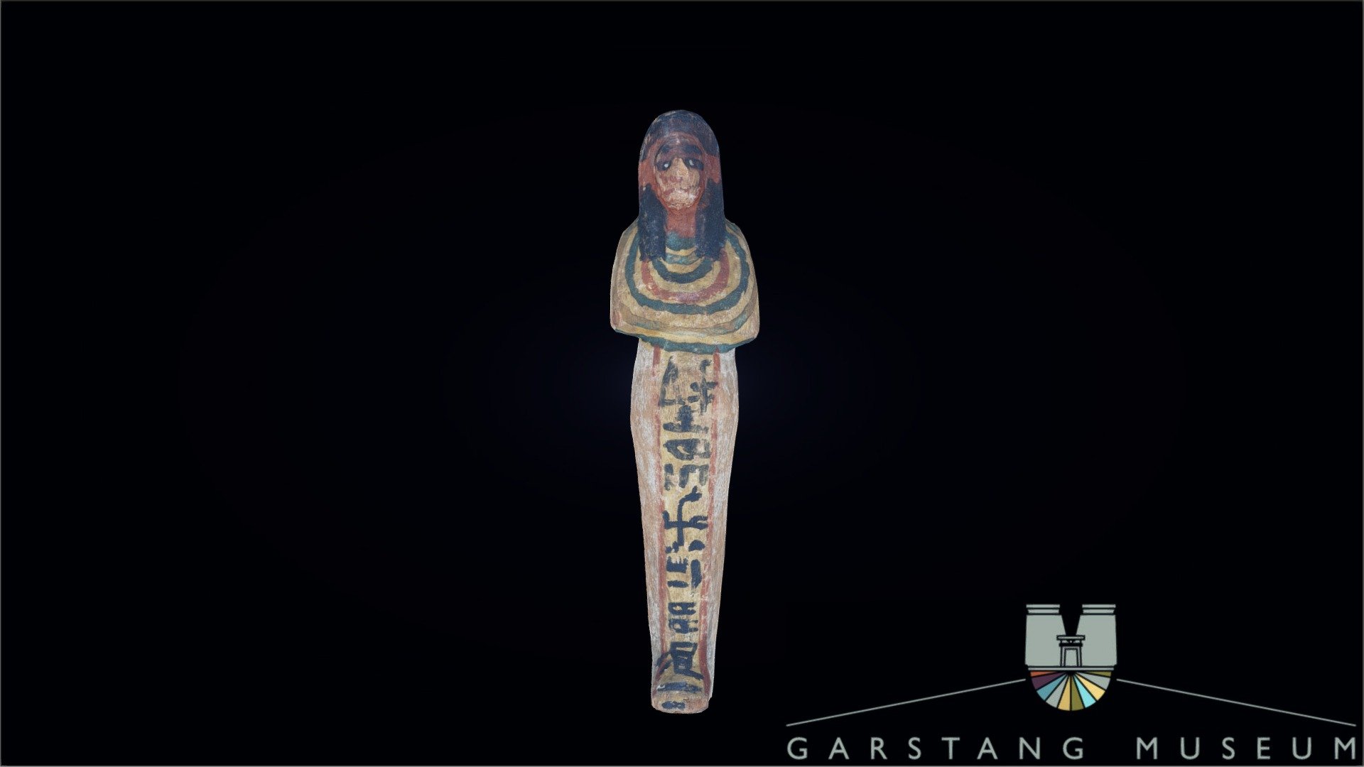 Painted Wooden Shabti - 3D model by Garstang Museum of Archaeology ...