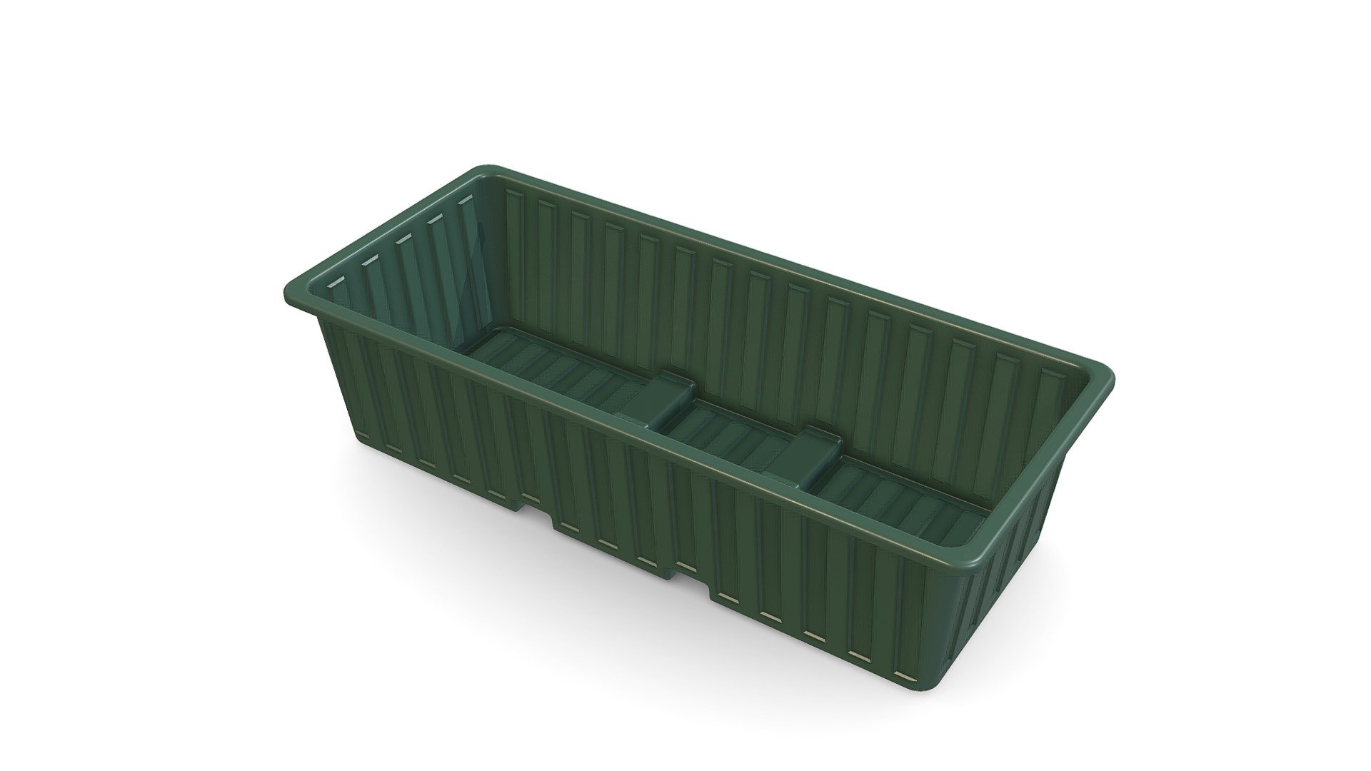 ISO Bund Trough 2,200 Rectangle - 3D model by Duratanks [53b91b6 ...
