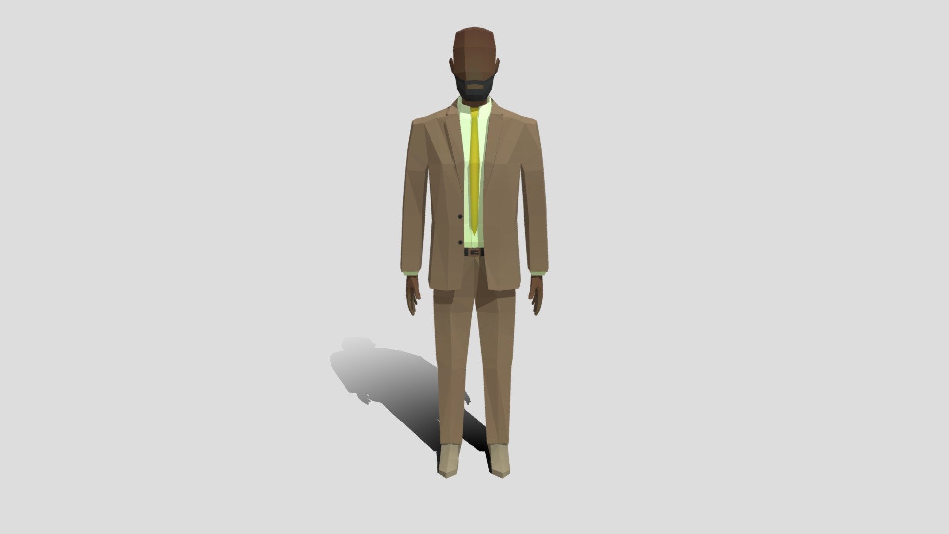 Business Male_2_ Low Poly Style - Download Free 3D model by POLYTRICITY ...