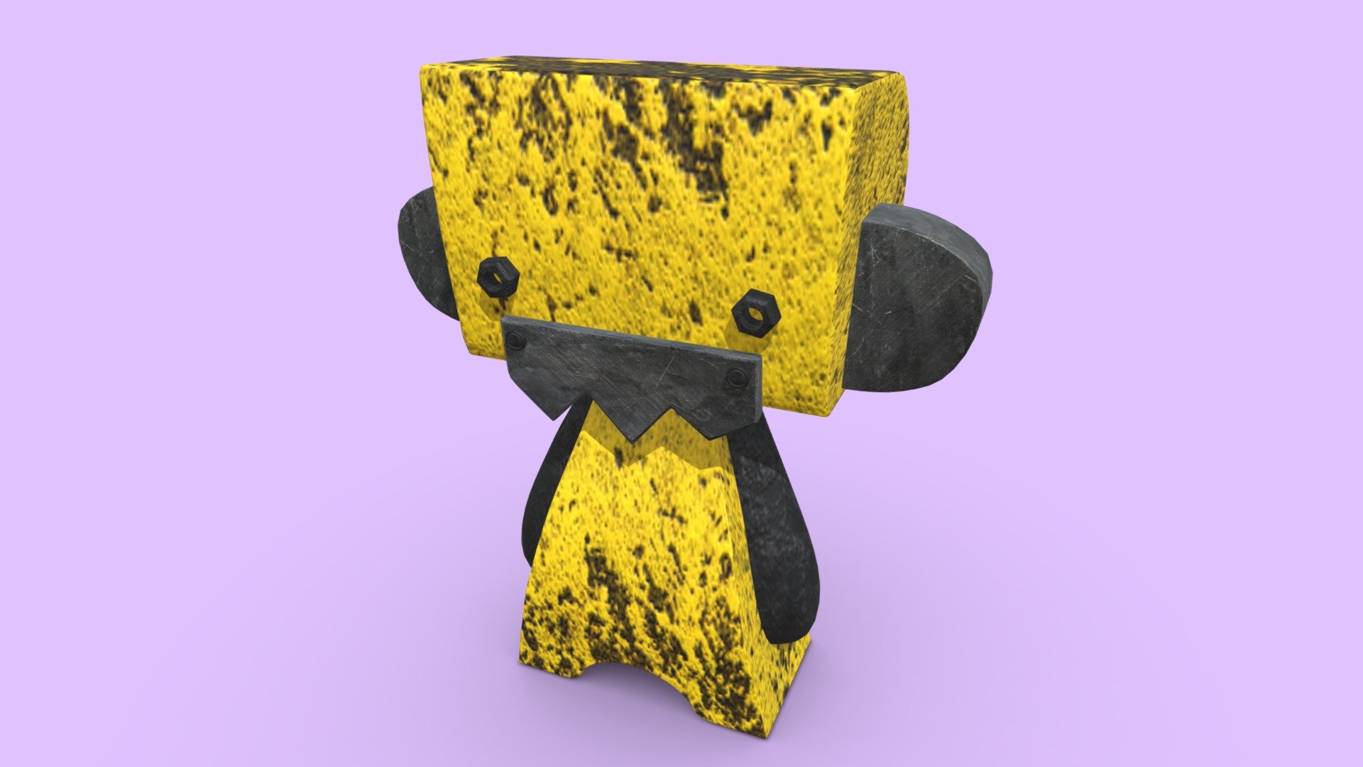 Rusty Yellow 💛 - Download Free 3D model by YukiTori [53bab4a] - Sketchfab