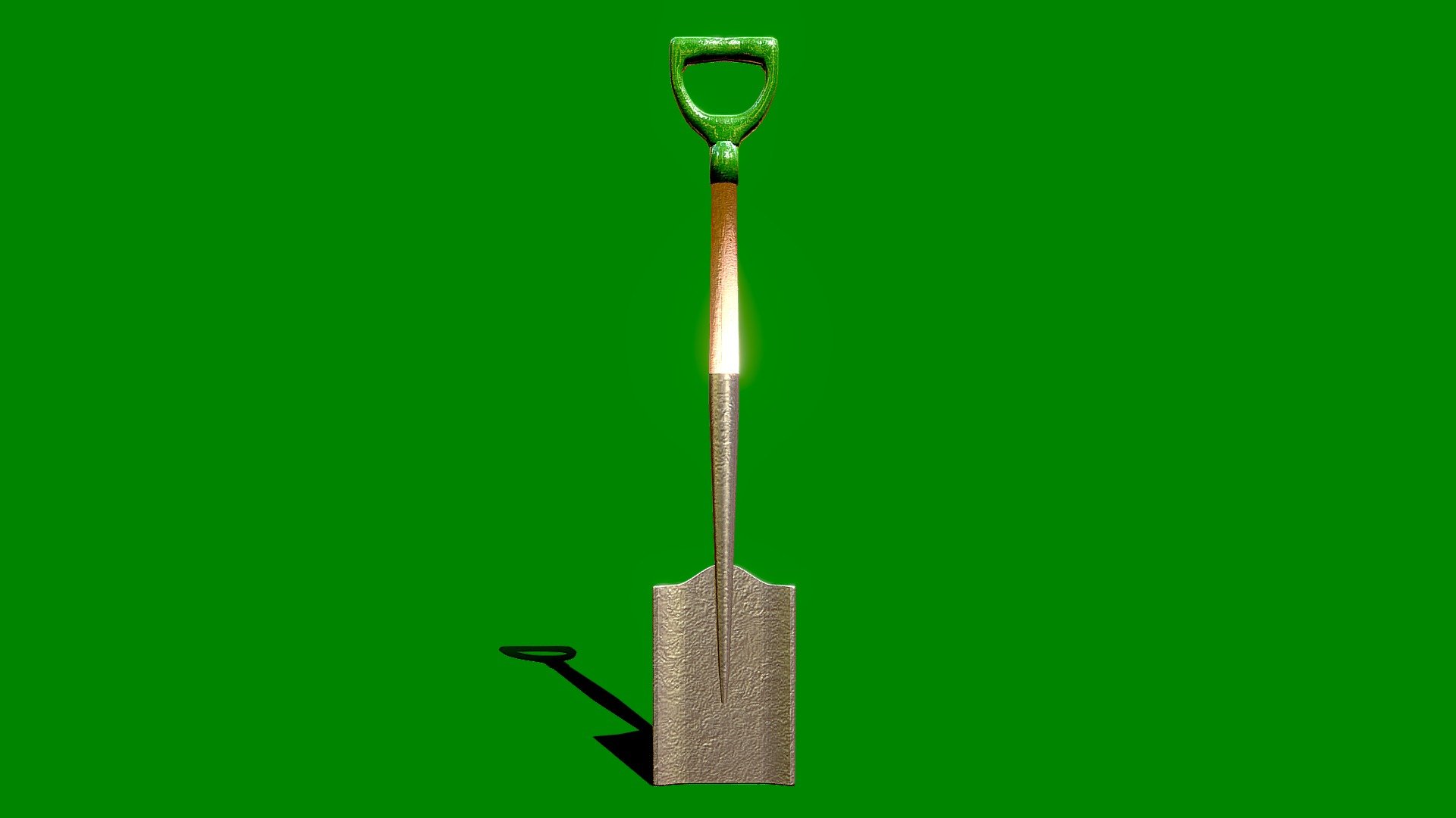 Garden Spade - Download Free 3D model by rhcreations [53bb5ff] - Sketchfab