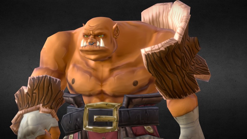 Orc Walk Cycle - 3D model by sebacho (@sebasfig) [53bc3f7] - Sketchfab