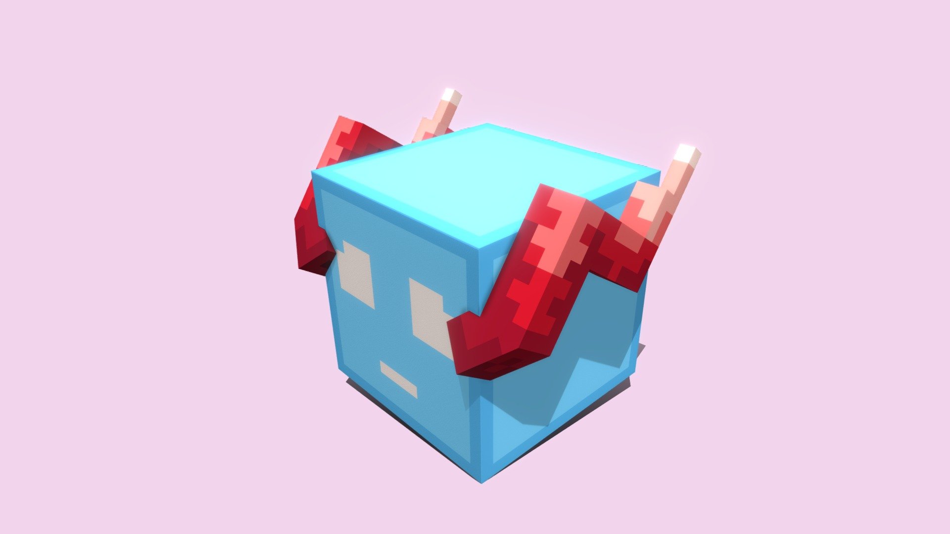 Demon Red Horns - 3D model by BananVovan [53bd99c] - Sketchfab