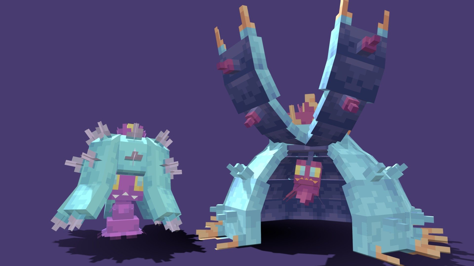 Mareanie Line (Cobblemon) - 3D model by heaveninvoid_ [53bdc2b] - Sketchfab