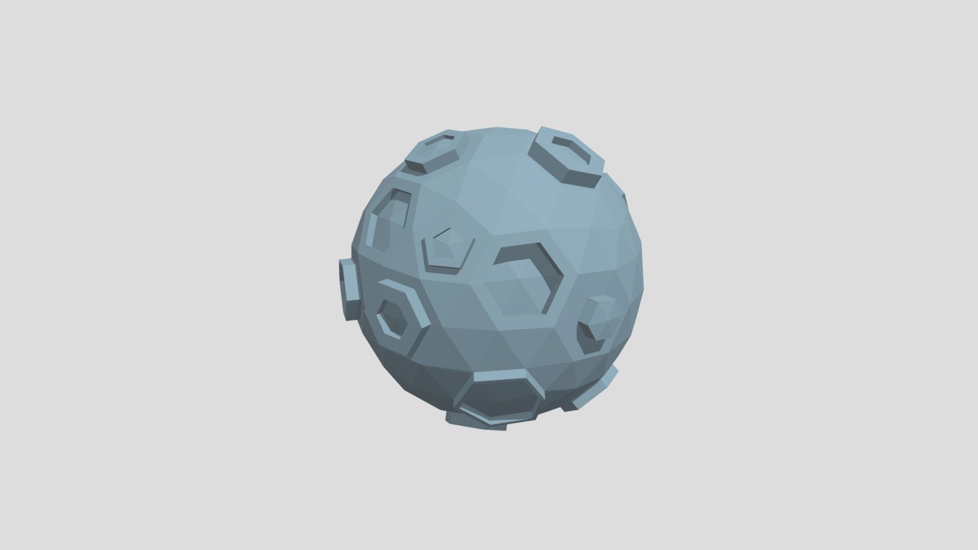 Moon from Poly by Google - Download Free 3D model by IronEqual (@ie ...