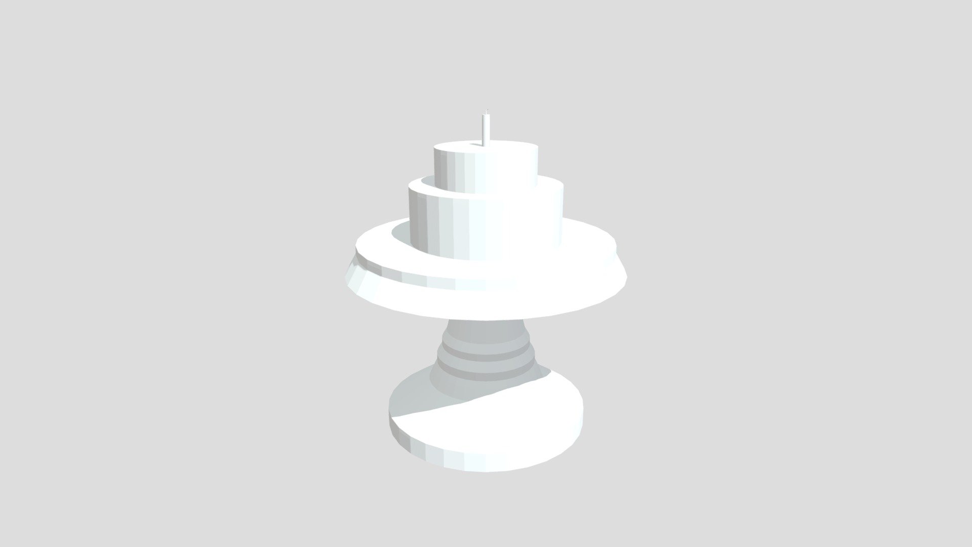 Bolo de Aniversário - 3D model by Mariadudams [53be73b] - Sketchfab