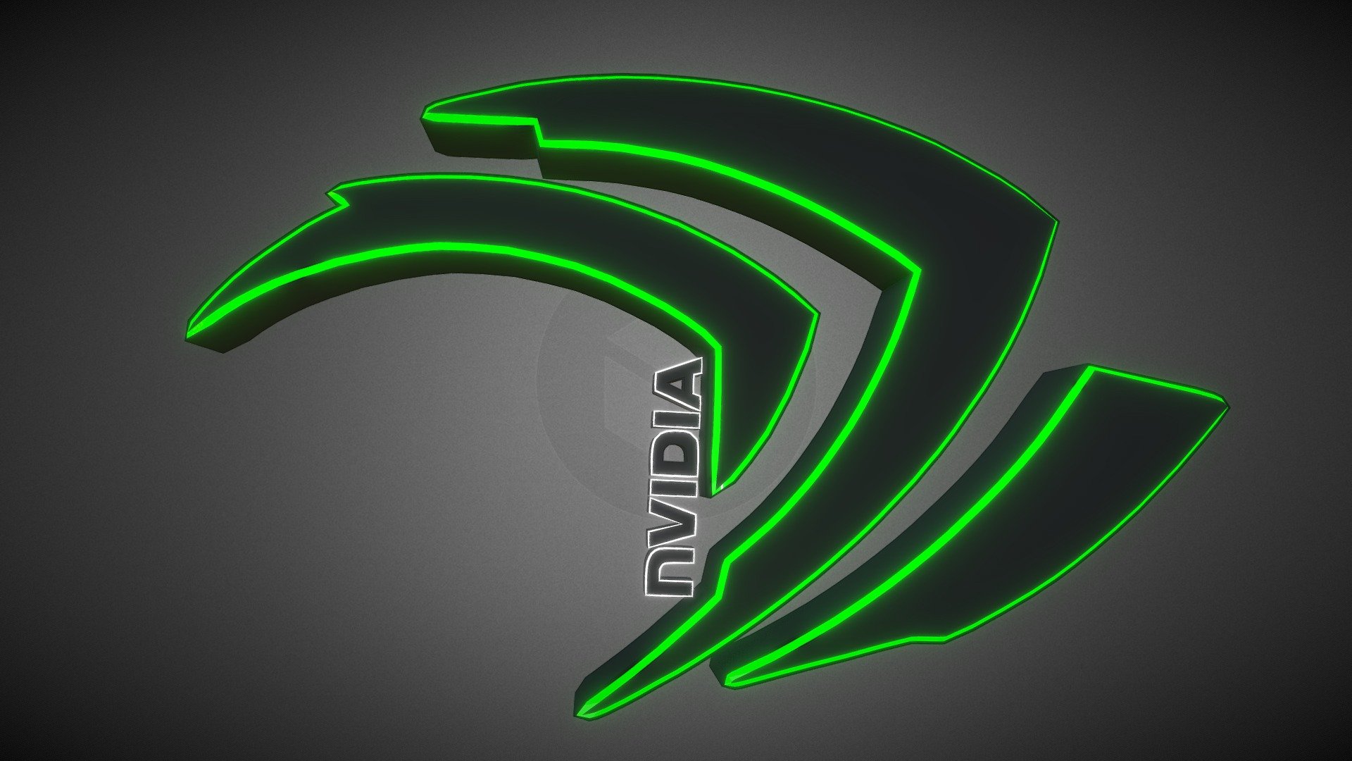 Nvidia - Download Free 3D model by T-Art (@person-x) [53bfc1d] - Sketchfab