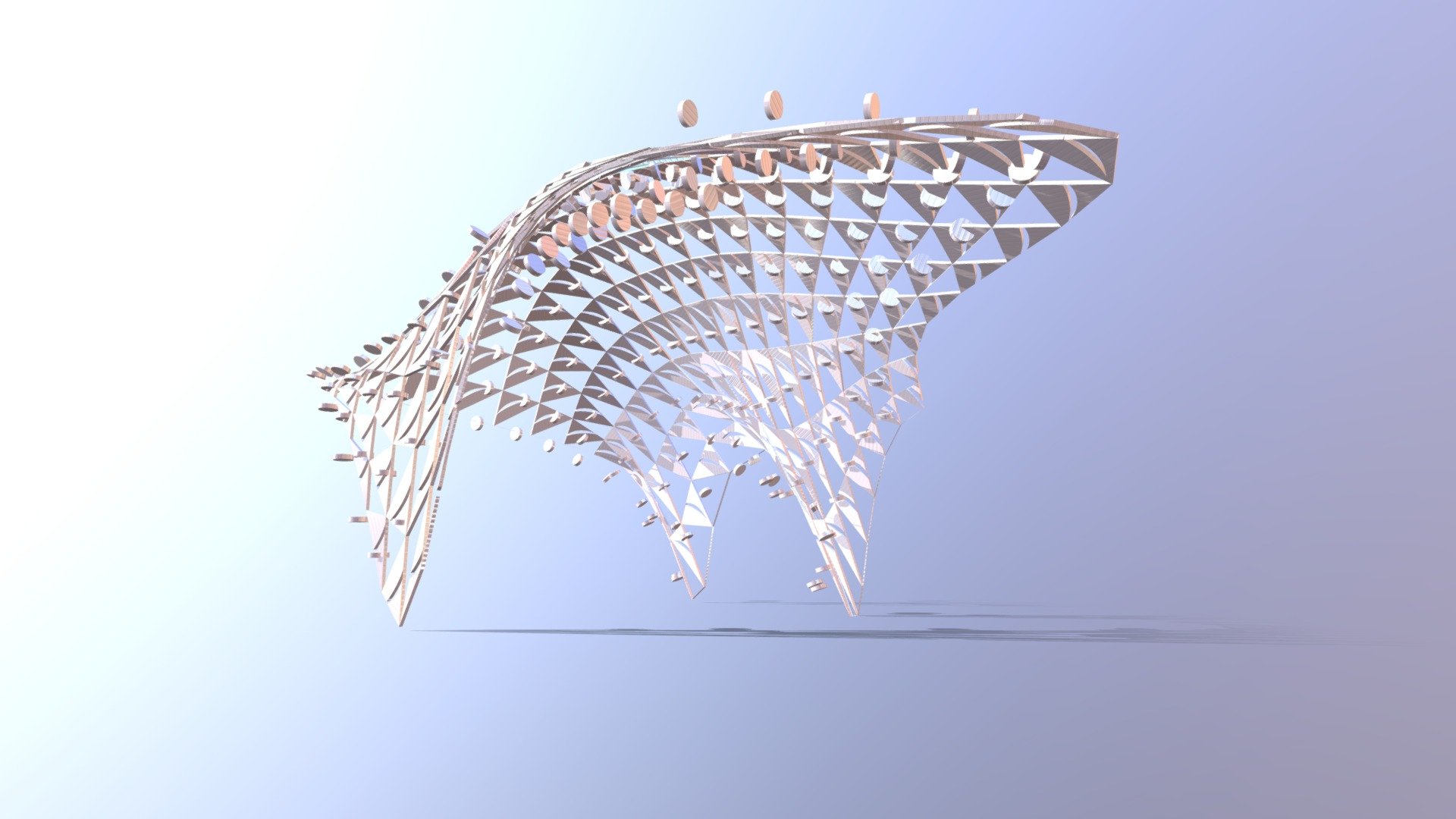 Parametric Trellis - Buy Royalty Free 3D model by mayitbesunny [53c02a9 ...