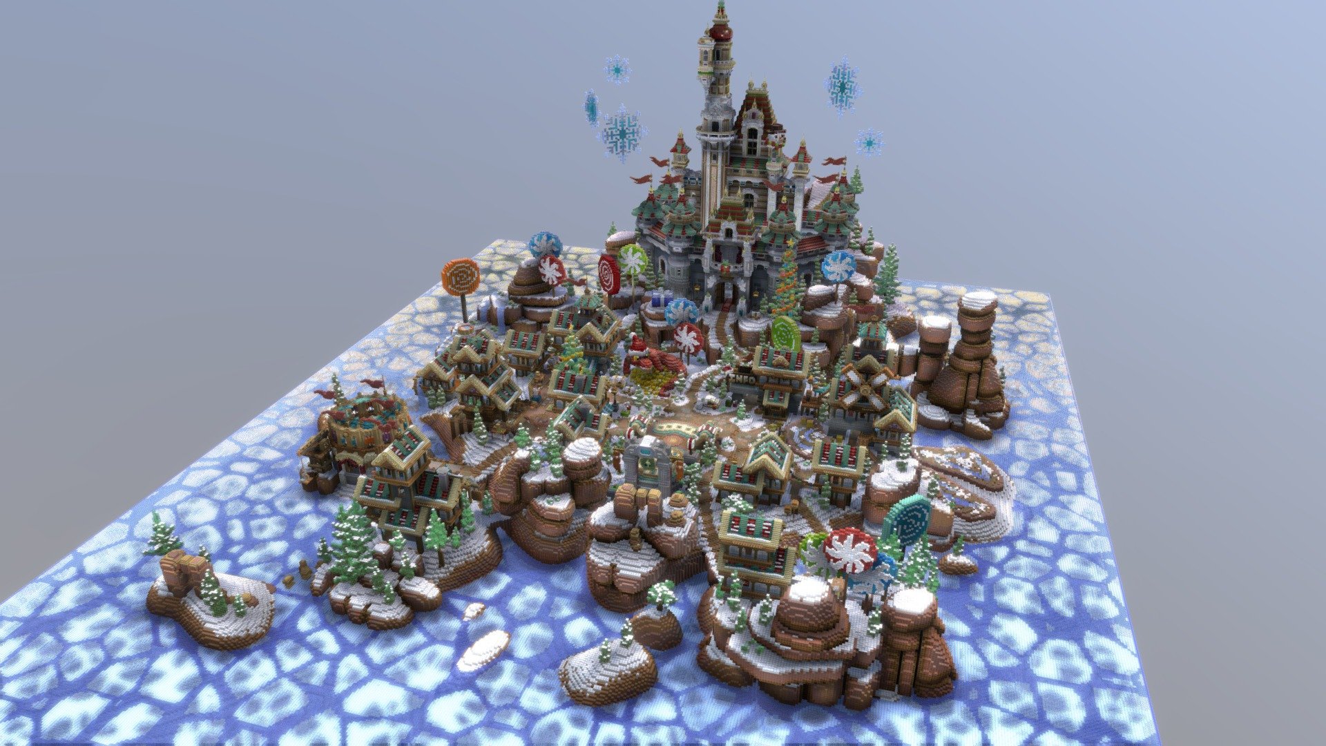 Winter Wonderland - 3D model by BreadBuilds [53c0a9f] - Sketchfab
