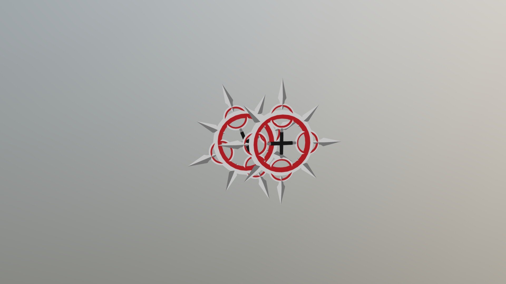 [Low Poly] Kingdom Hearts - Axel's Chakrams - Download Free 3D model by ...