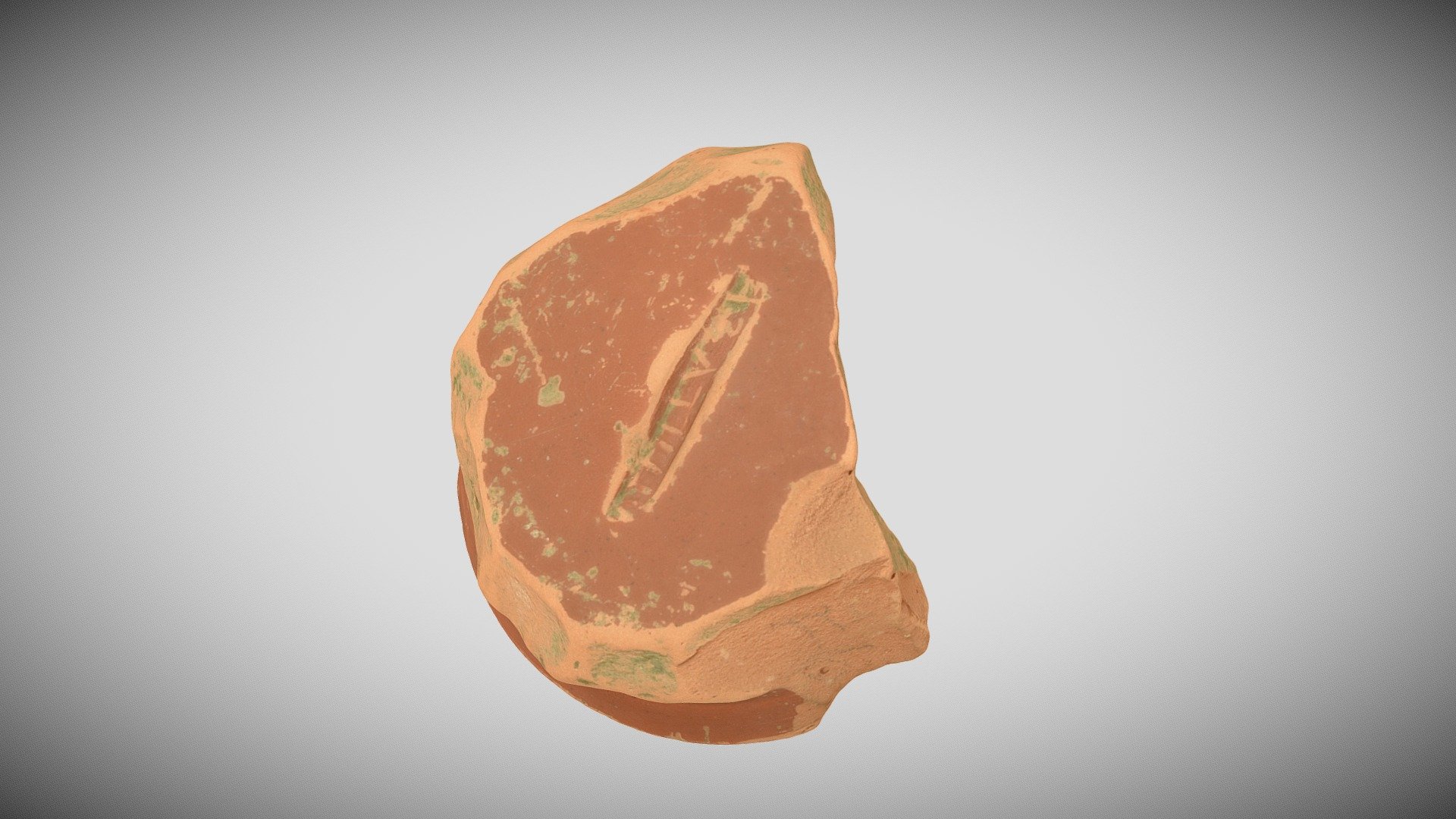 Samian base fragment from the Lowbury area - 3D model by OxonMRC ...