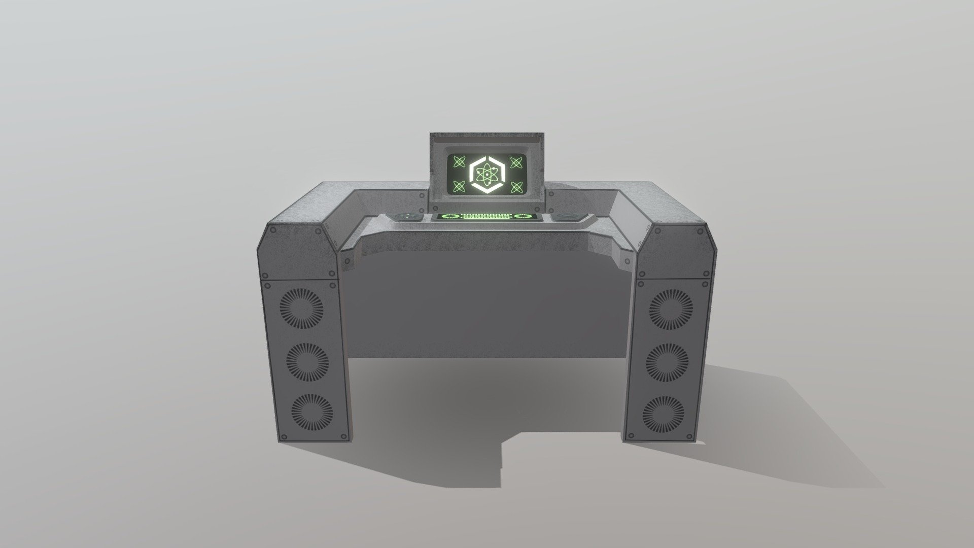 Computer - 3D model by f1at_t0p [53c2e57] - Sketchfab