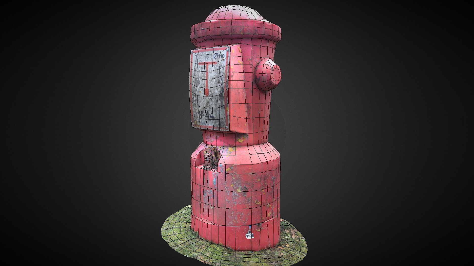 Plastic Red Fire Hydrant - Download Free 3D model by kj3987 [53c49f5 ...