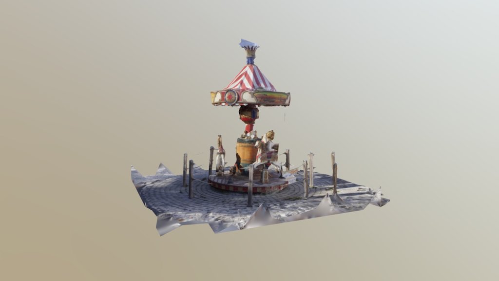 karuselli_ - 3D model by Juha M (@cosmical) [53c61e4] - Sketchfab