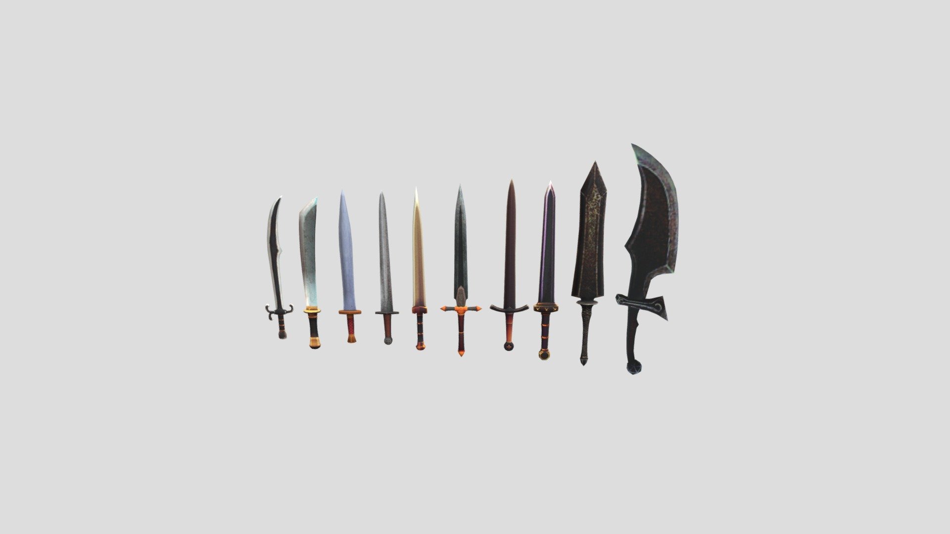 low-poly-low-resolution-sword-pack - 3D model by AvidLizard58114 ...