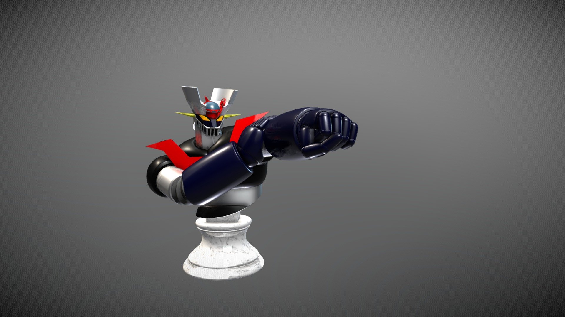 Mazinger Z - 3D model by YsModelersGuild [53c6f26] - Sketchfab