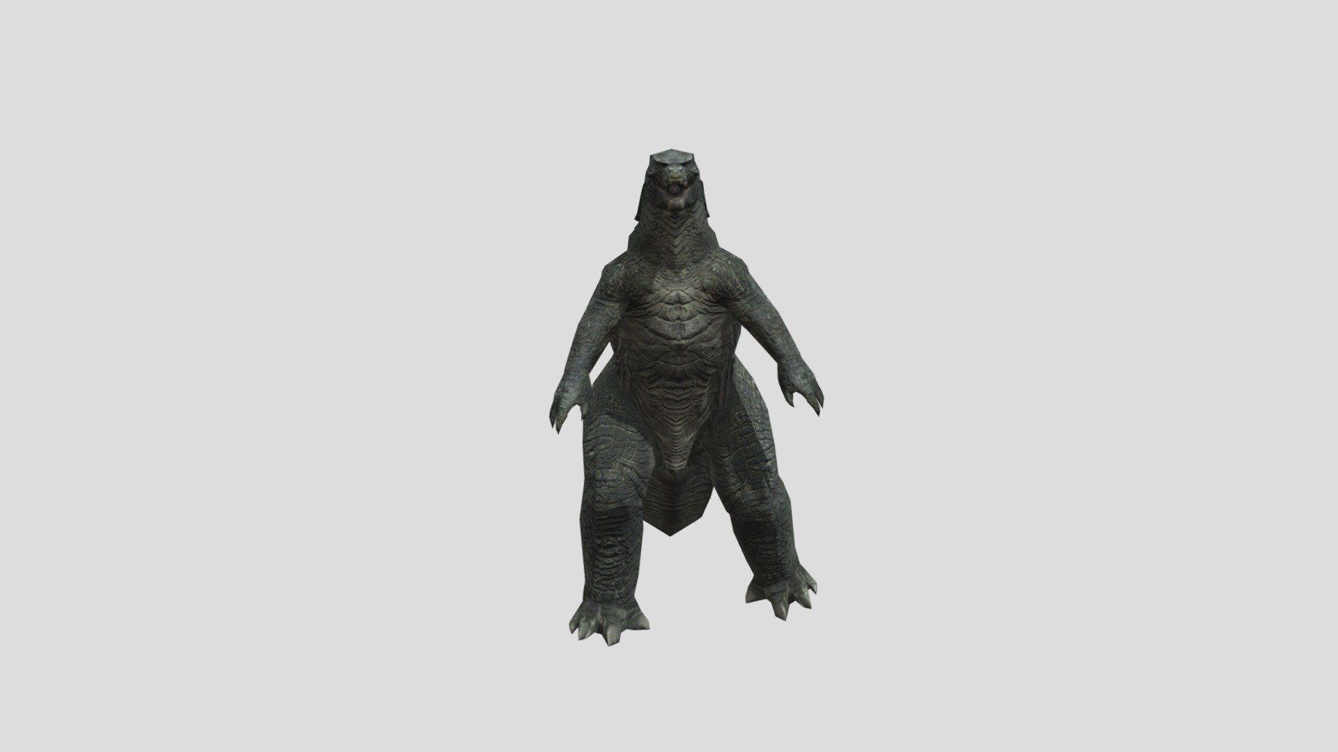 Godzilla Walking - Download Free 3D model by Cameraman (@wannoischool01 ...
