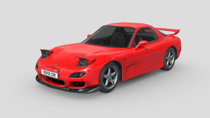 Rx7 3D models - Sketchfab