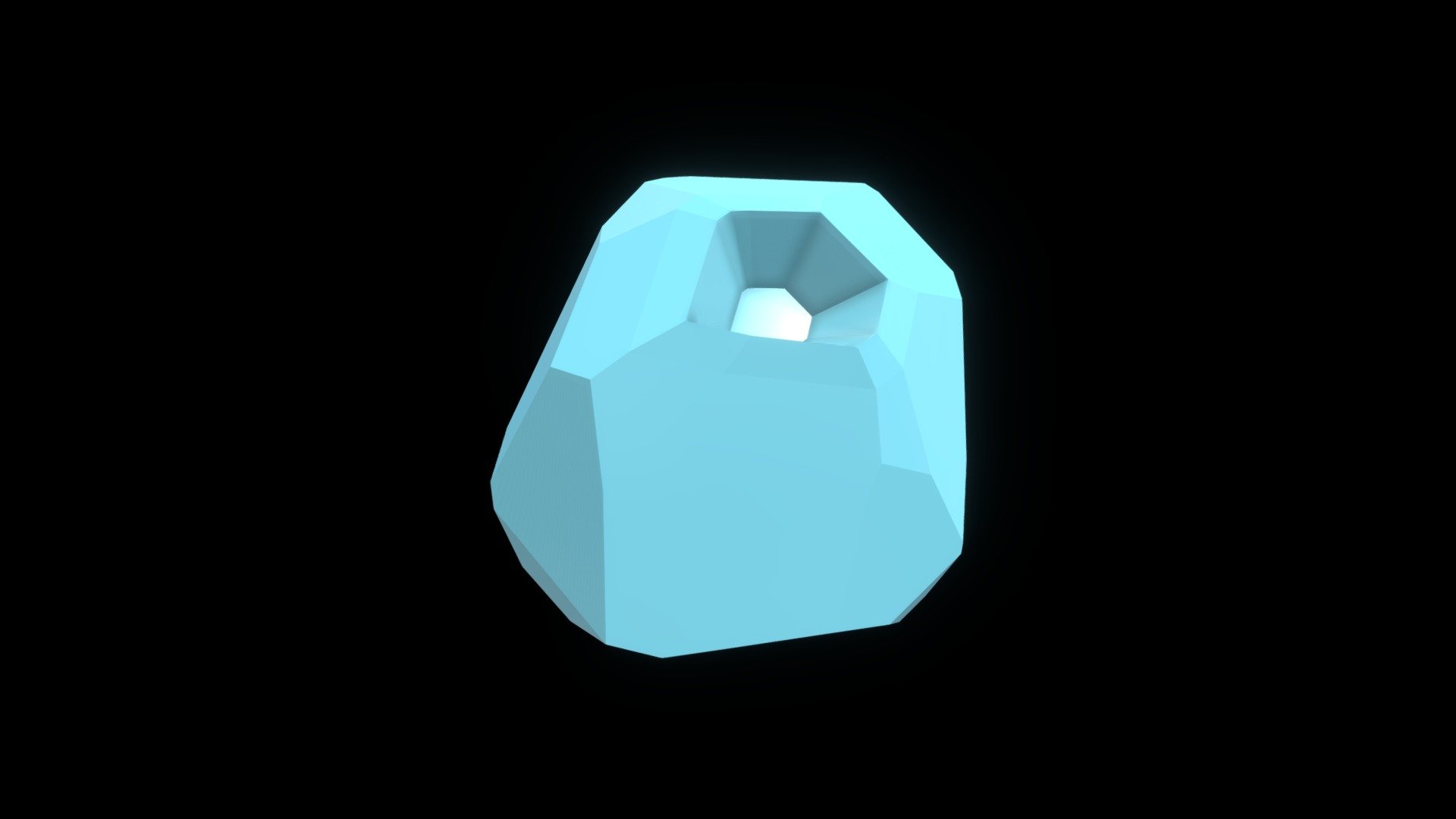 Ice Asteroid - 3D model by PieceOfTofu [53c75e3] - Sketchfab